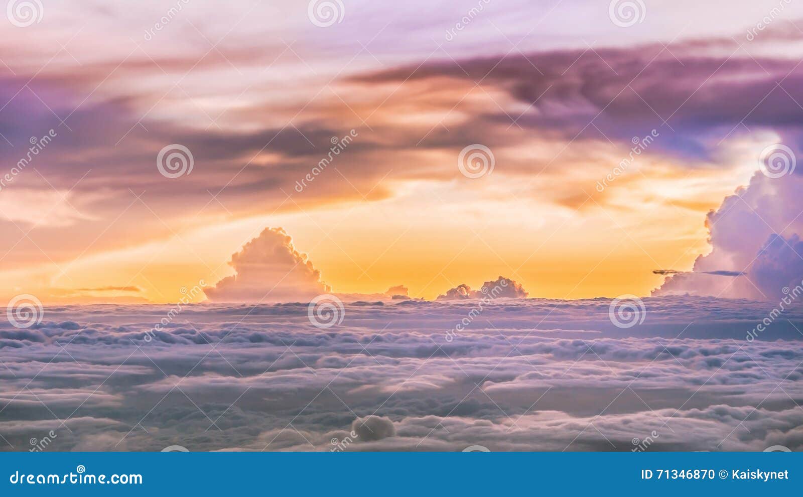 Heaven Grand of Clouds and Skyscape Stock Photo - Image of nature ...