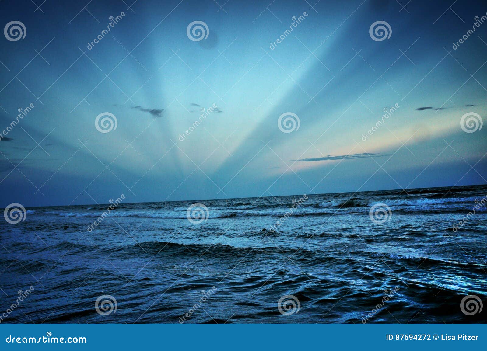 Heaven stock photo. Image of beach, ocean, sunset, light - 87694272