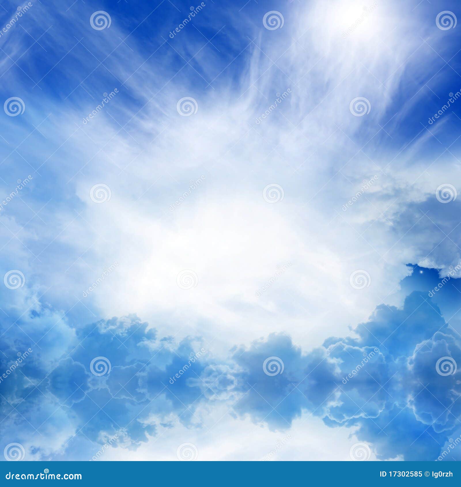 Heaven in sky stock image. Image of cloudscape, heavenly - 17302585