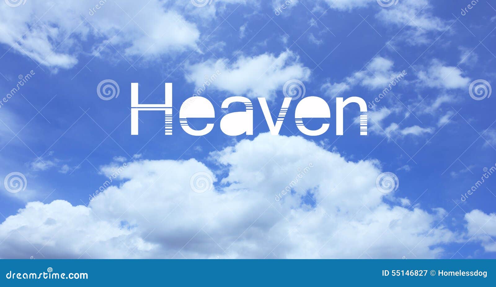 Heaven text stock image. Image of eden, shine, text, peace - 55146827