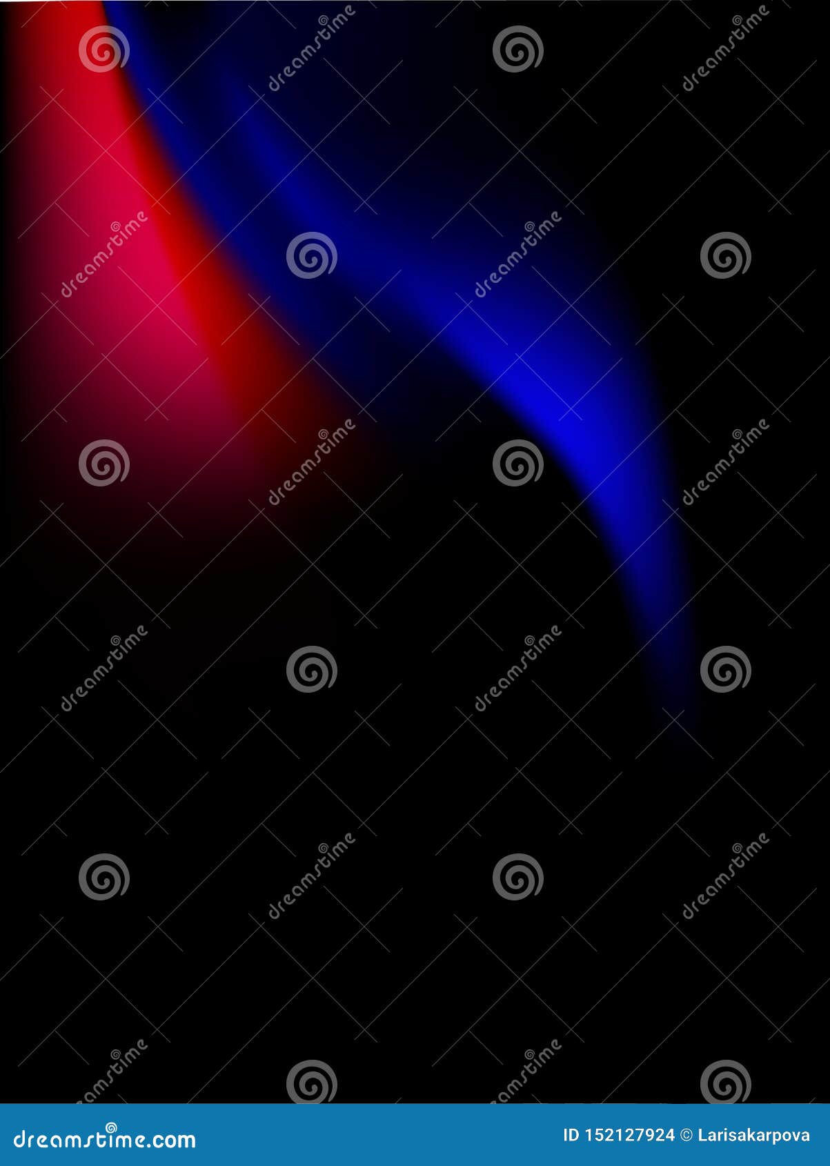 Heavenly Blue Azure Background with Soft Folds Stock Illustration ...