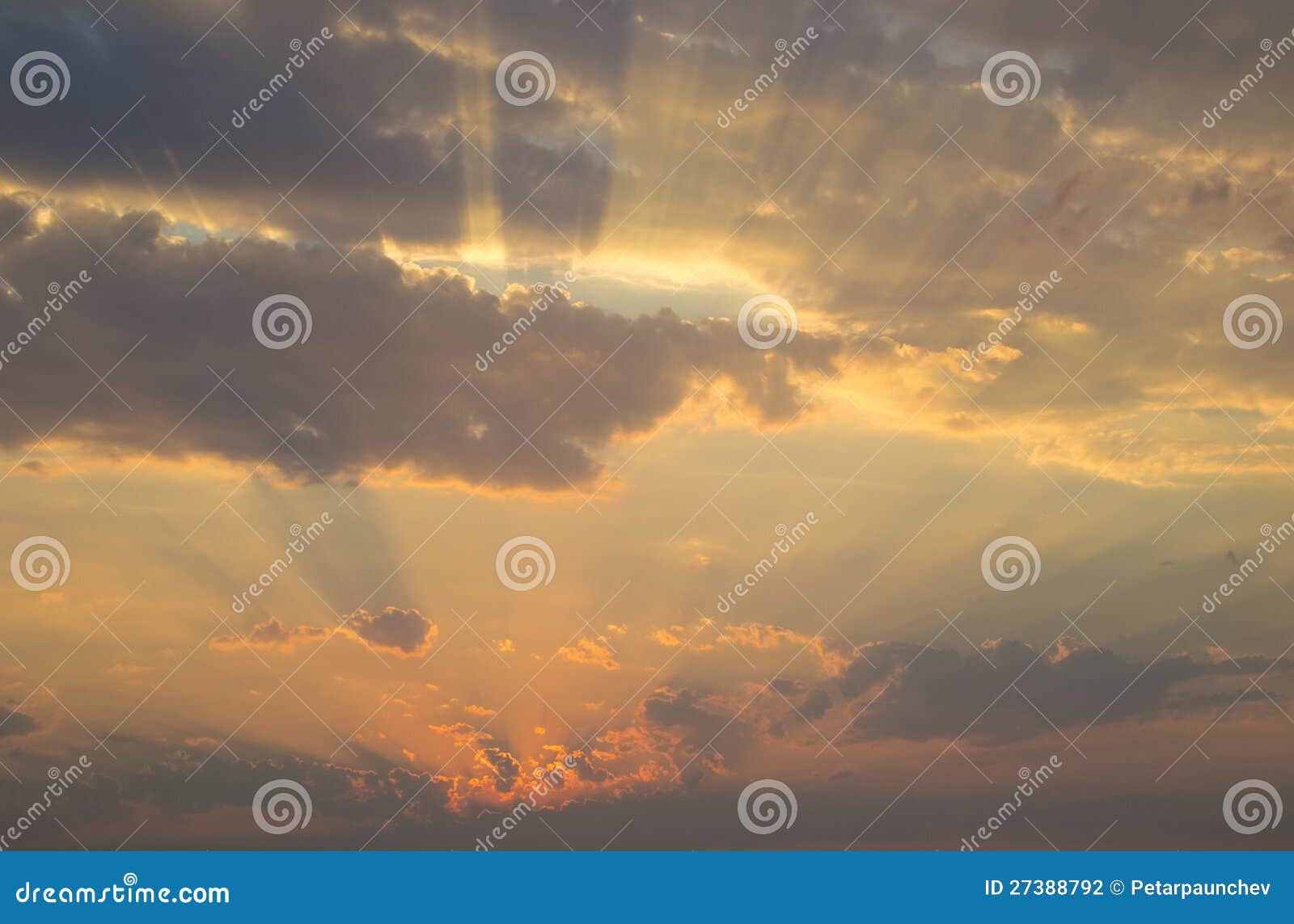 Heavenly rays stock photo. Image of calm, heaven, scene - 27388792