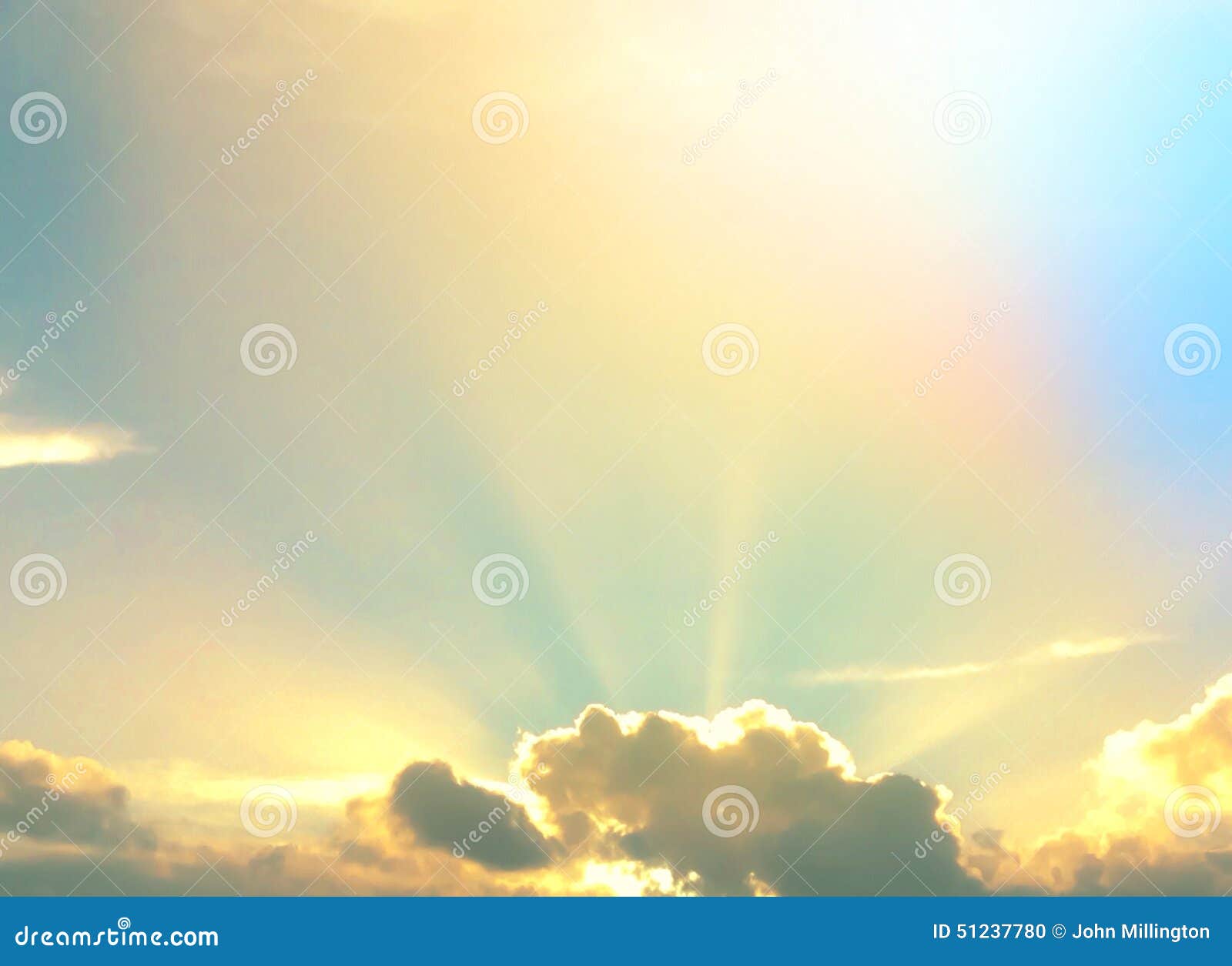 Heavenly Rays stock photo. Image of heaven, freshness - 51237780