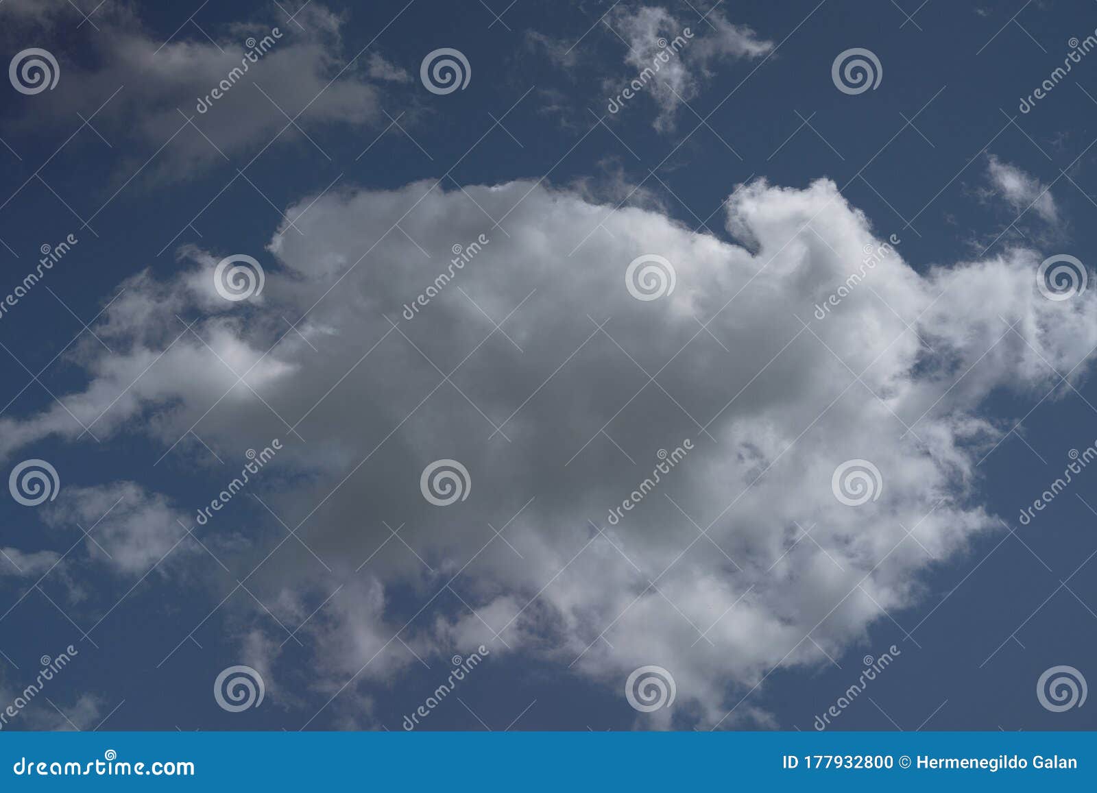 Heavenly Scenery of Clouds in the Sky Stock Photo - Image of cumulus ...