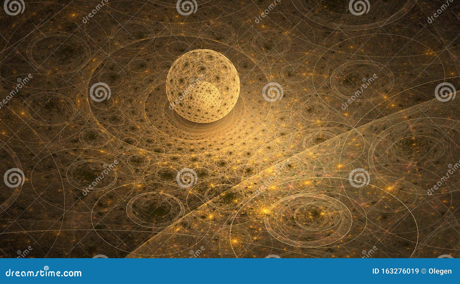 Heavenly spheres stock illustration. Illustration of bodies - 163276019