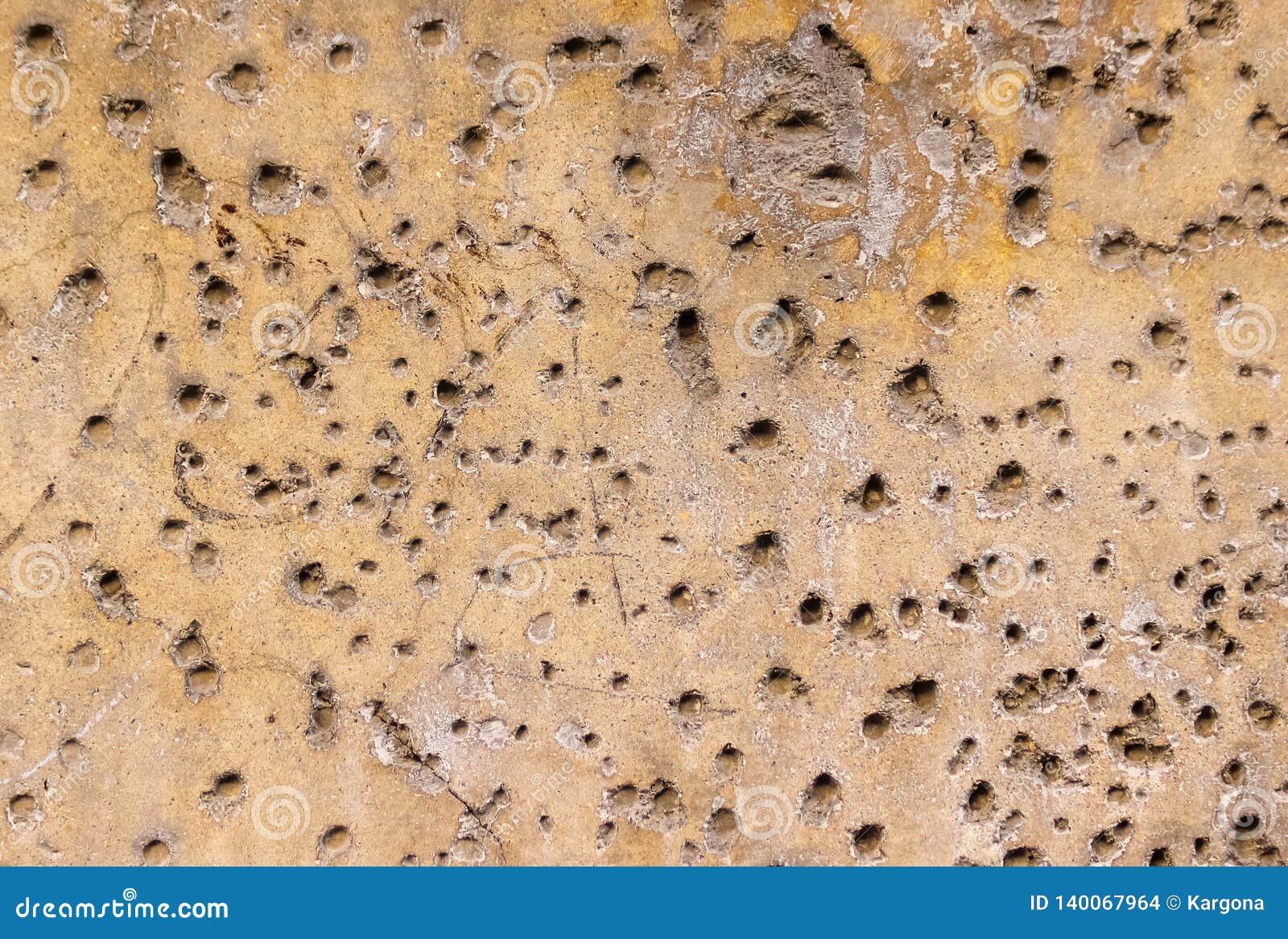 Perforated Cavity Brick Wall Textured Background Royalty-Free Stock ...