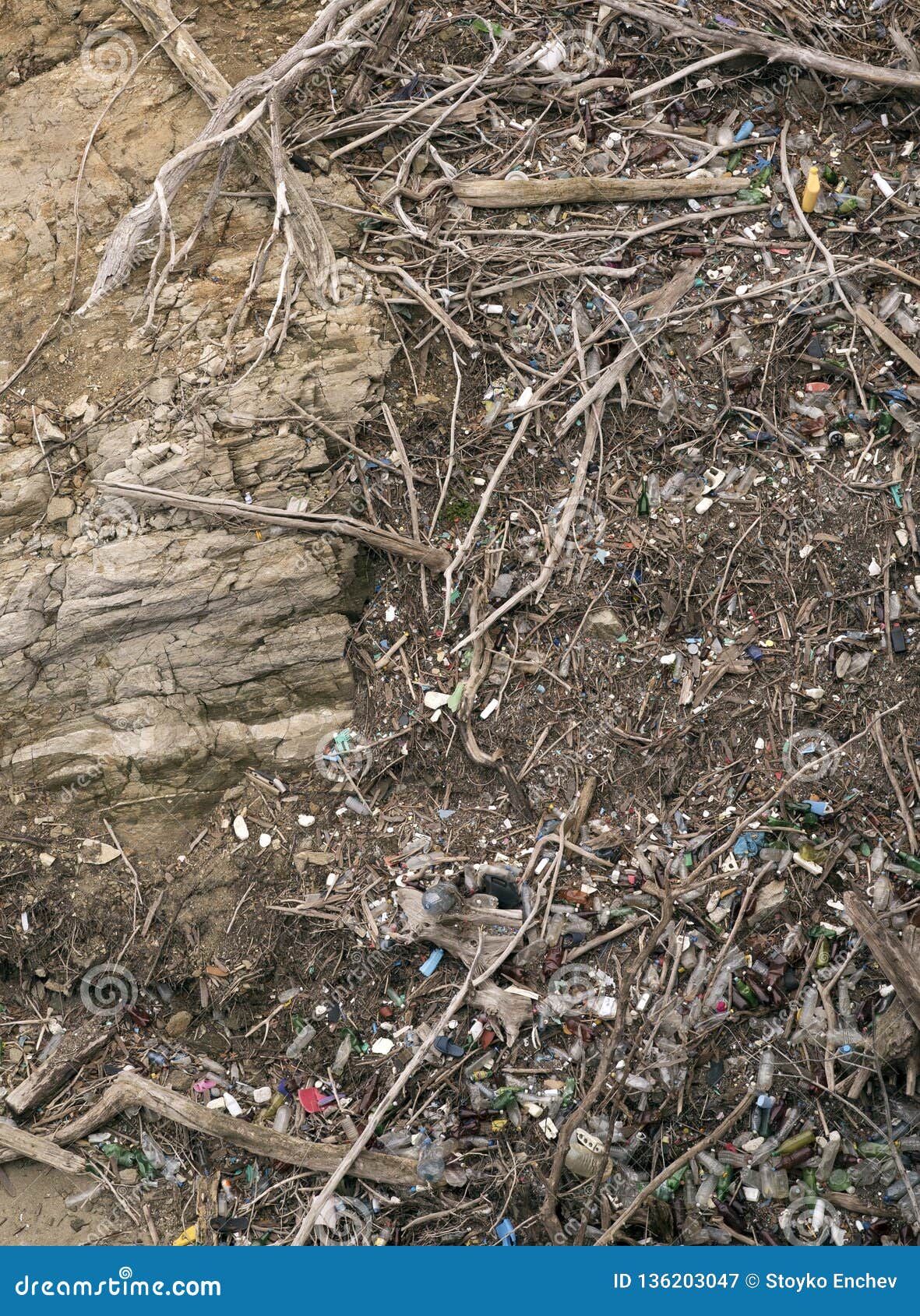 Heavily Polluted Environment. Stock Image - Image of climate, global ...