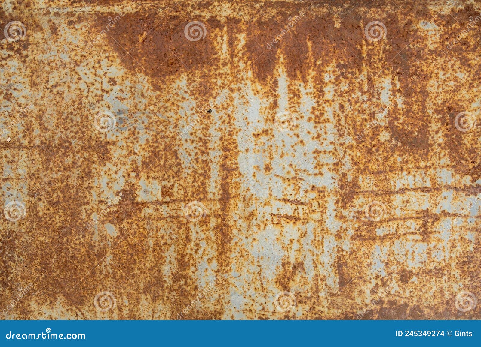 Heavily Rusted Metal Texture Background Stock Photo - Image of brown ...