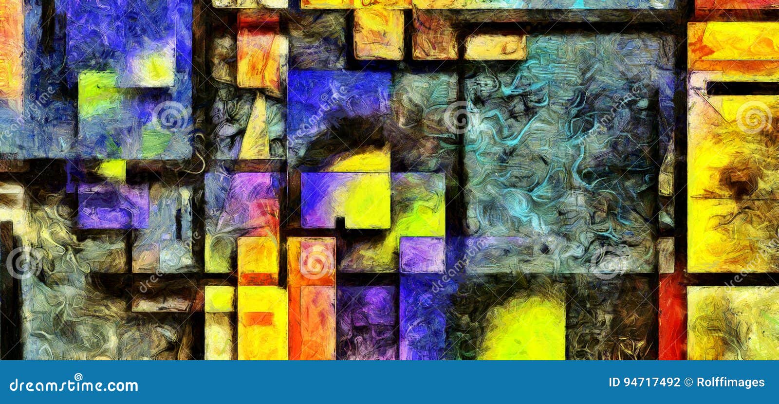 Heavily Textured Abstract Painting Royalty-Free Stock Photo ...