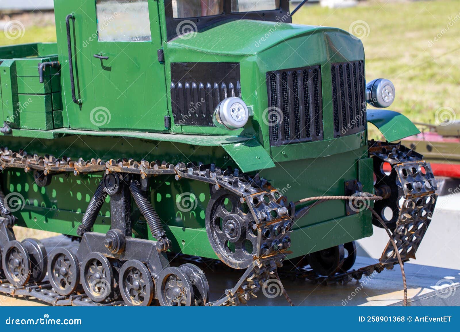 Heavy artillery tractor stock photo. Image of russia - 258901368