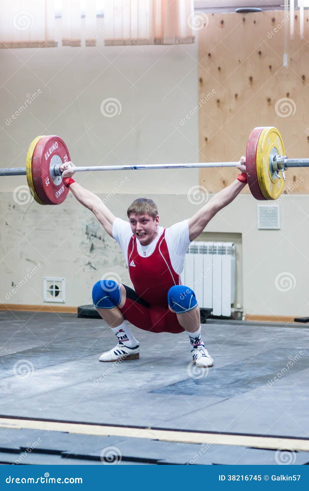 Heavy Athletics, Weightlifter. Editorial Image - Image of powerful ...