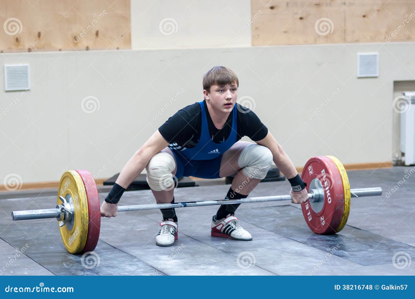 Heavy Athletics, Weightlifter. Editorial Stock Photo - Image of ...