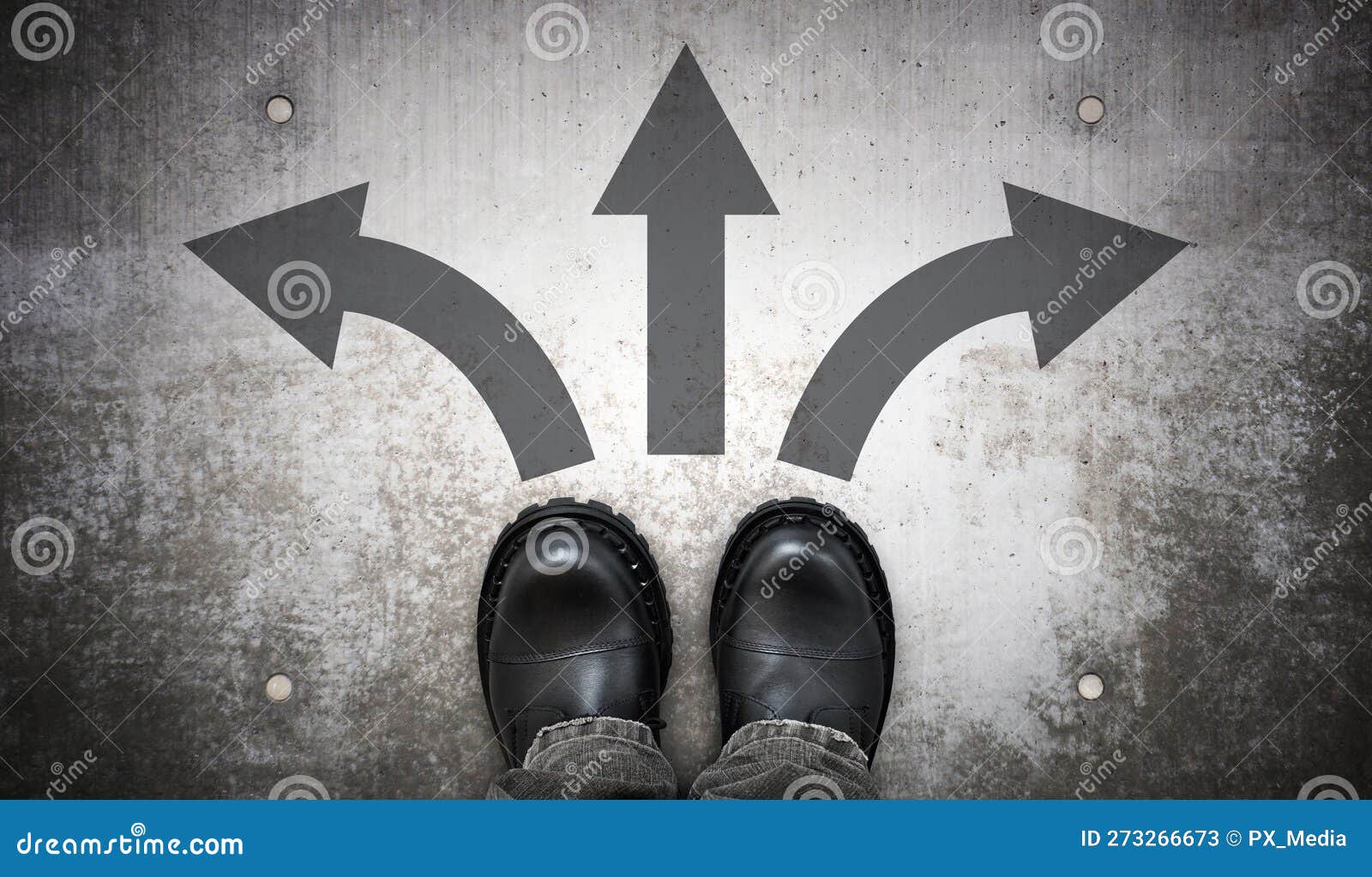 Heavy Black Leather Boots and Three Arrows on Ground Stock Image ...