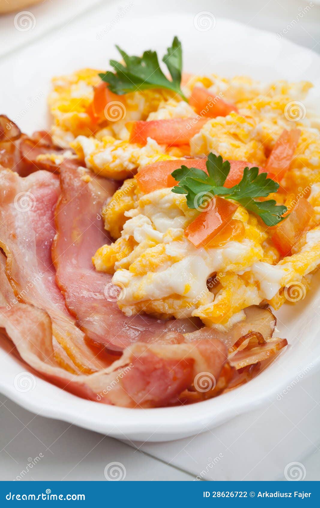 Heavy breakfast stock photo. Image of breakfast, paprika - 28626722
