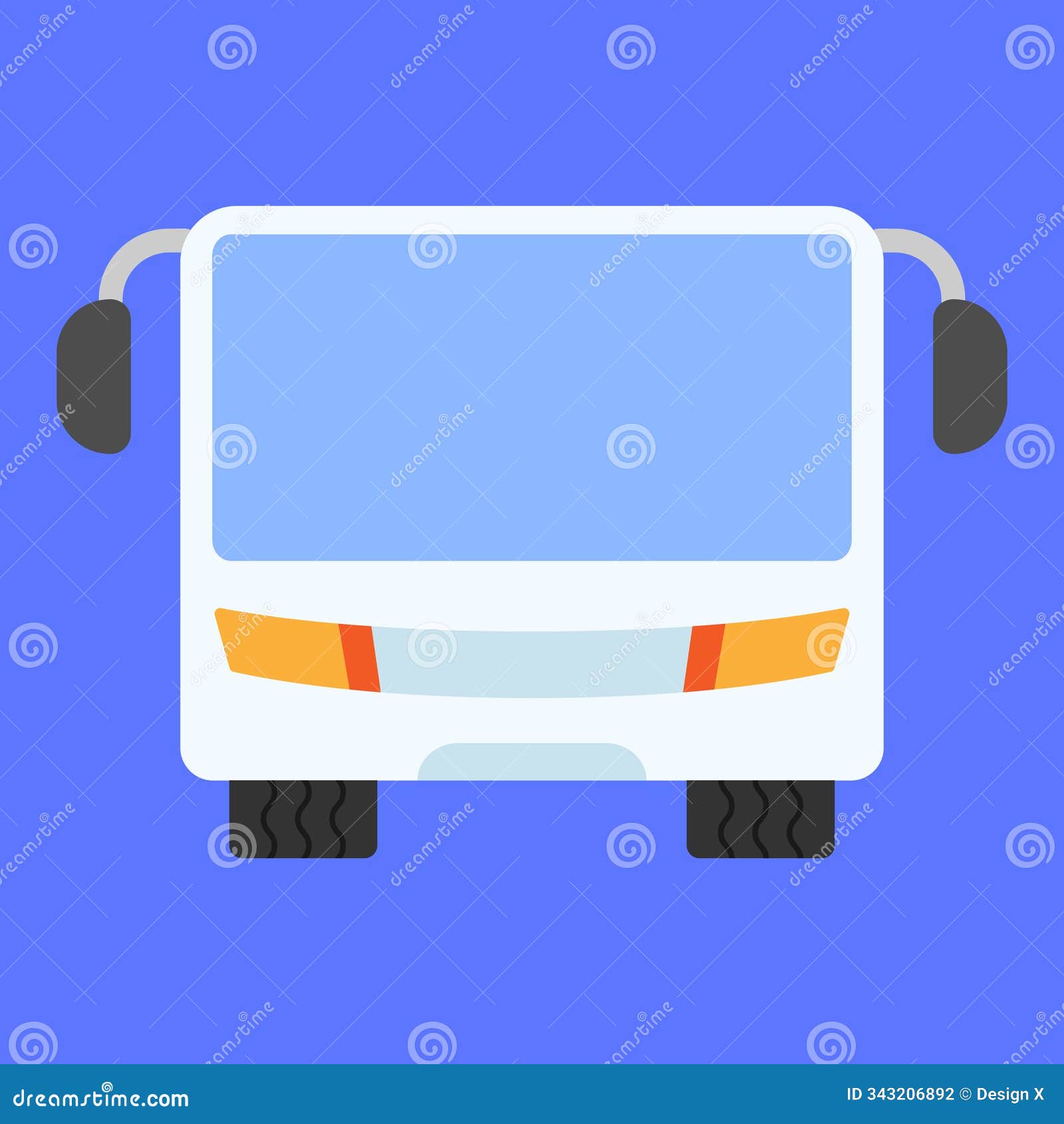 Heavy Bus Vector Icon. Bus Transportation Vector. Bus Icon. Bus Icon ...