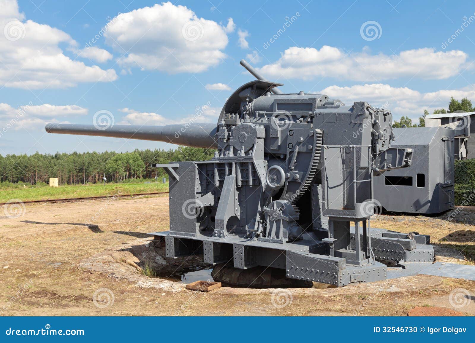 Heavy cannon stock photo. Image of outdoor, shooting - 32546730