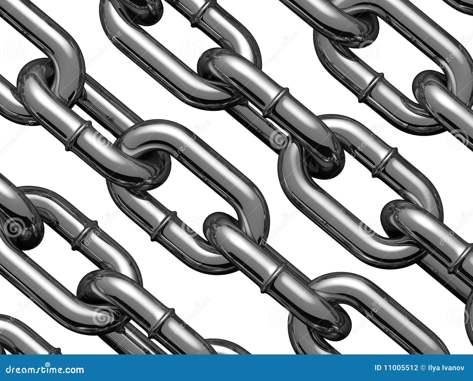Heavy Chain Drooping Parallel Stock Image | CartoonDealer.com #11005531