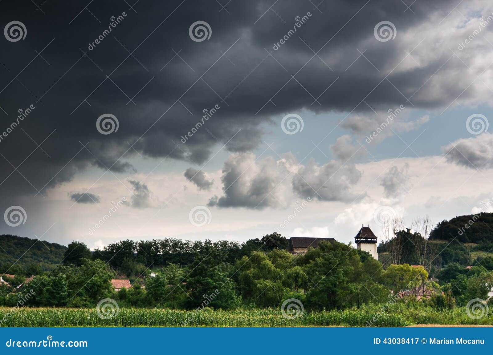 Heavy clouds stock image. Image of cloud, cloudscape - 43038417