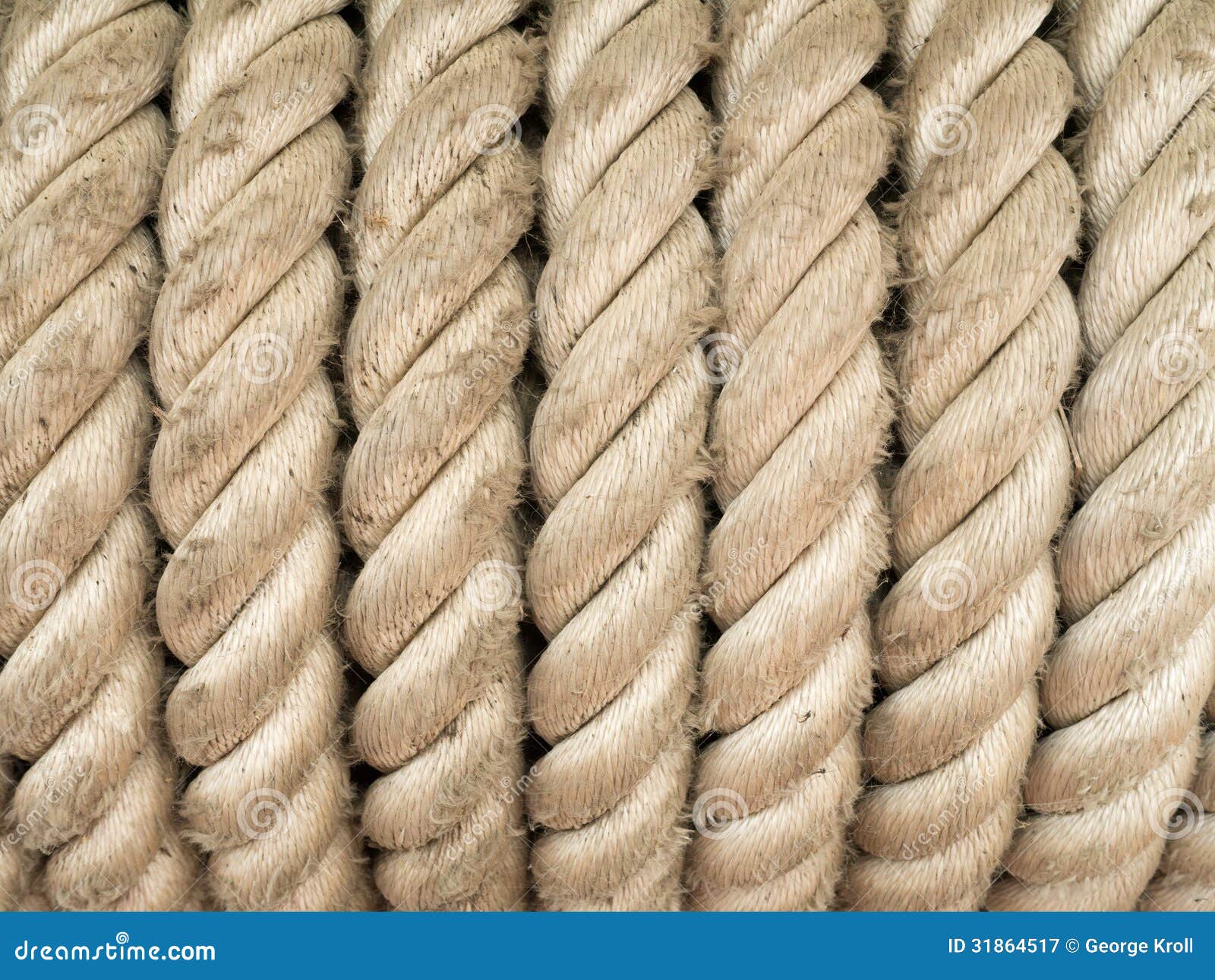 Heavy Coiled Rope Background Stock Image - Image of spooled, texture ...