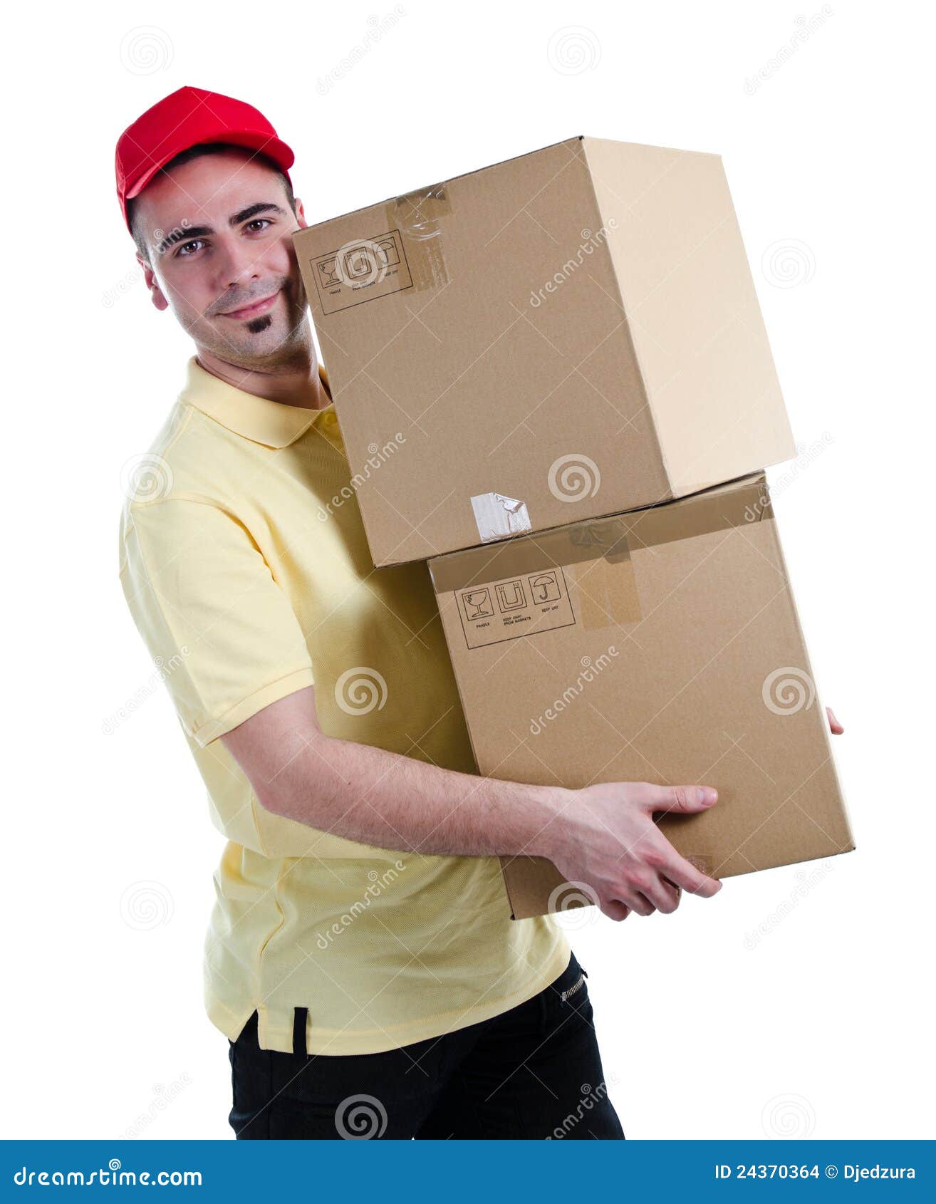 Heavy delivery stock photo. Image of delivery, friendly - 24370364