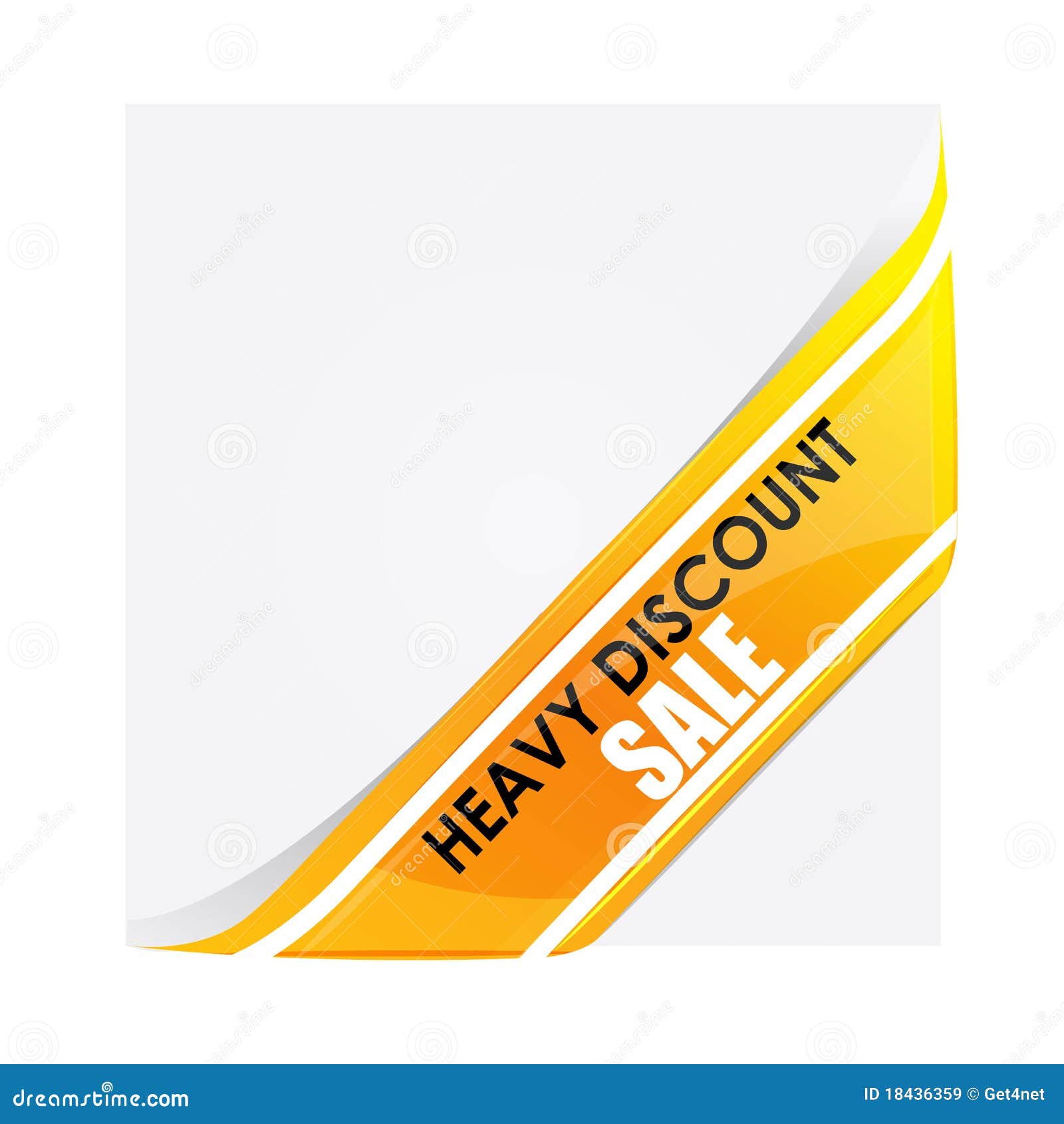 Heavy discount sale stock illustration. Illustration of bargain - 18436359