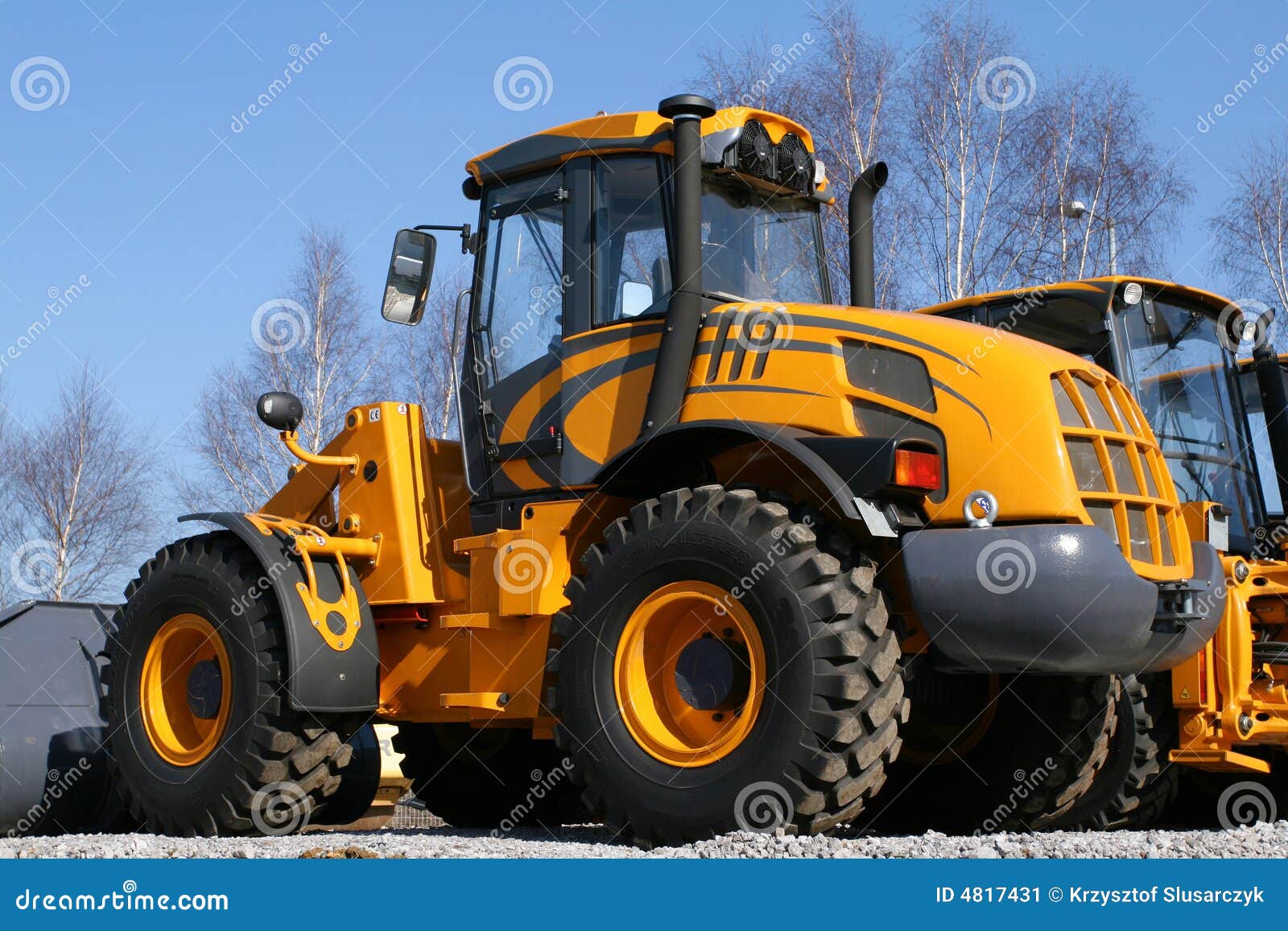 Heavy dozer stock image. Image of vehicle, equipment, bulldozer - 4817431