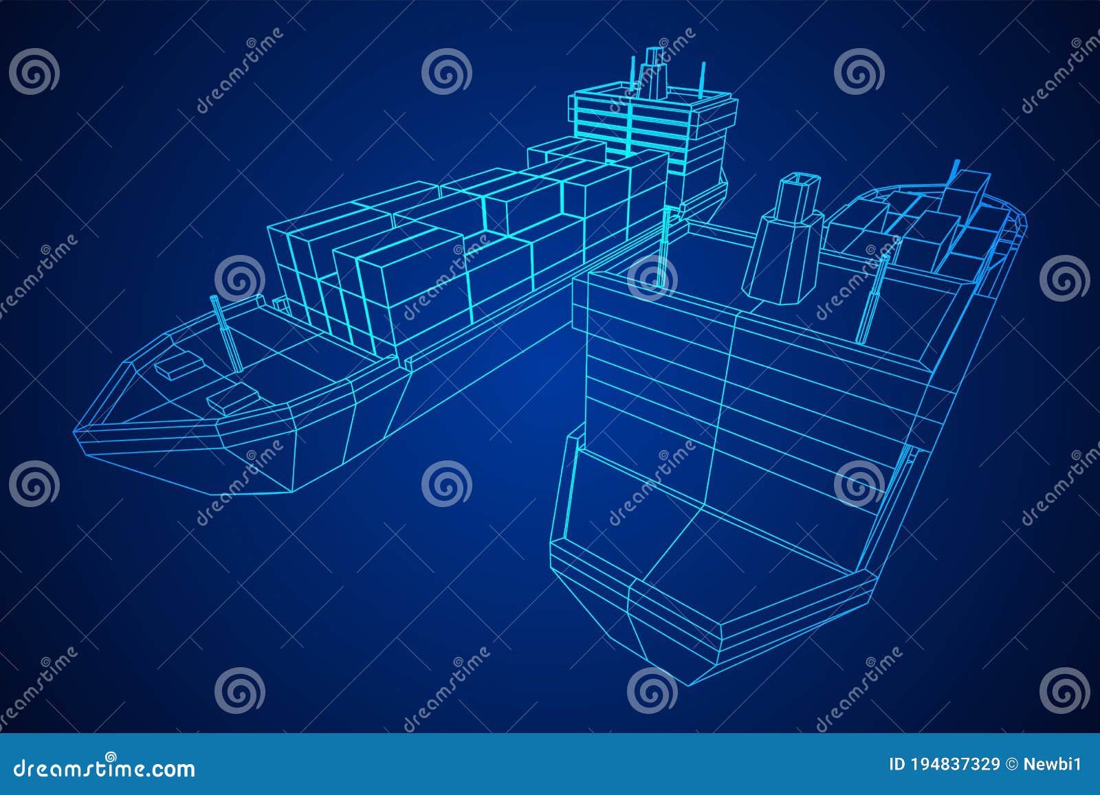 Heavy Dry Cargo Ship of Bulk Carrier Stock Image - Image of boat ...