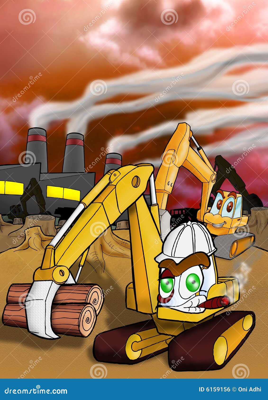 Heavy Duty Dump Truck Icon Cartoon Vector | CartoonDealer.com #206034341