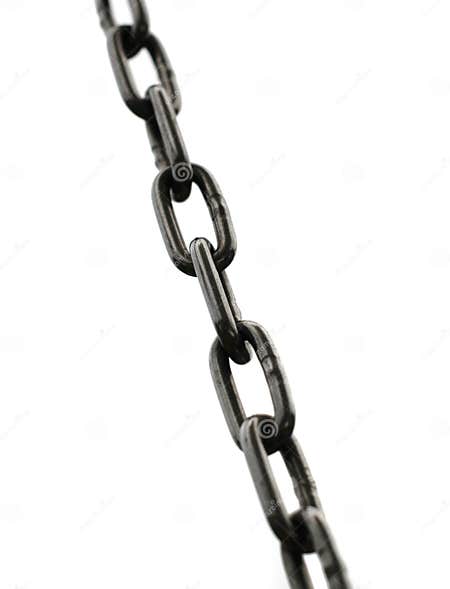 Heavy duty chain stock image. Image of link, black, close - 7218173