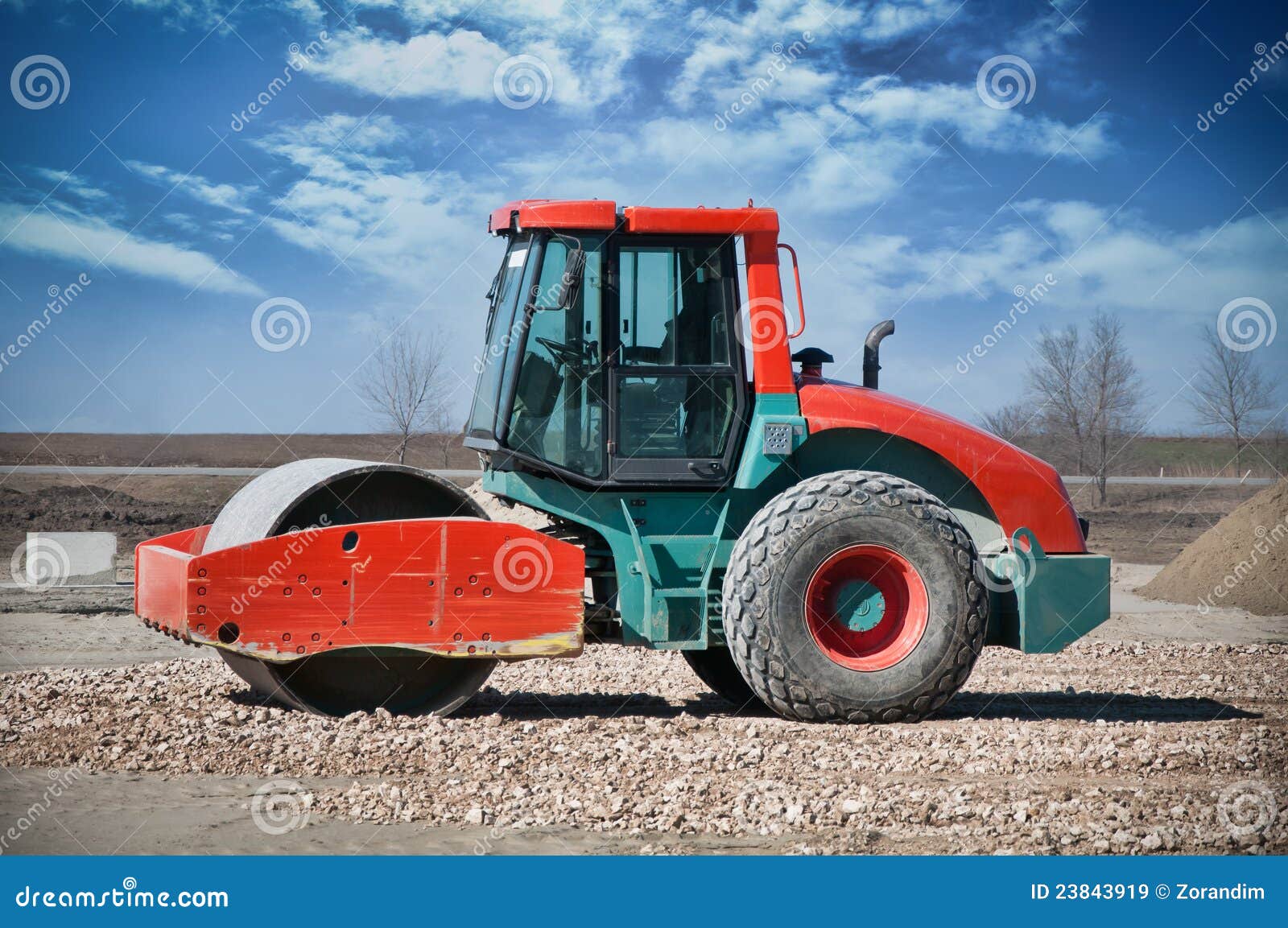Heavy Duty Construction Equipment Stock Image - Image of earthmover ...