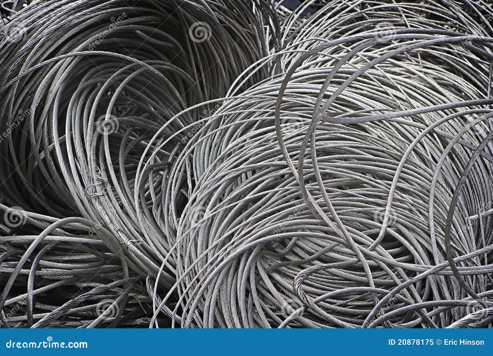 Heavy Duty Metal Cable stock image. Image of stacked - 20878175
