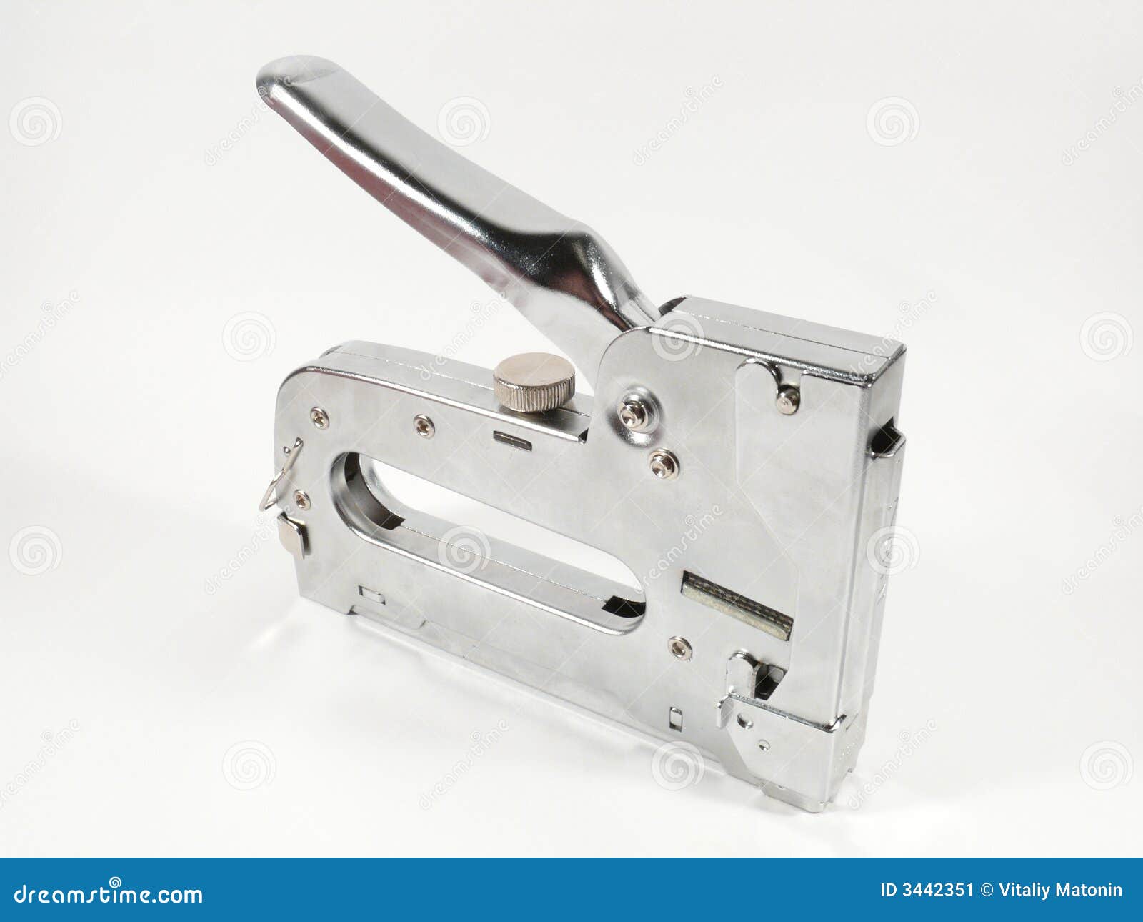 Heavy Duty Staple Gun stock image. Image of plated, handheld - 3442351