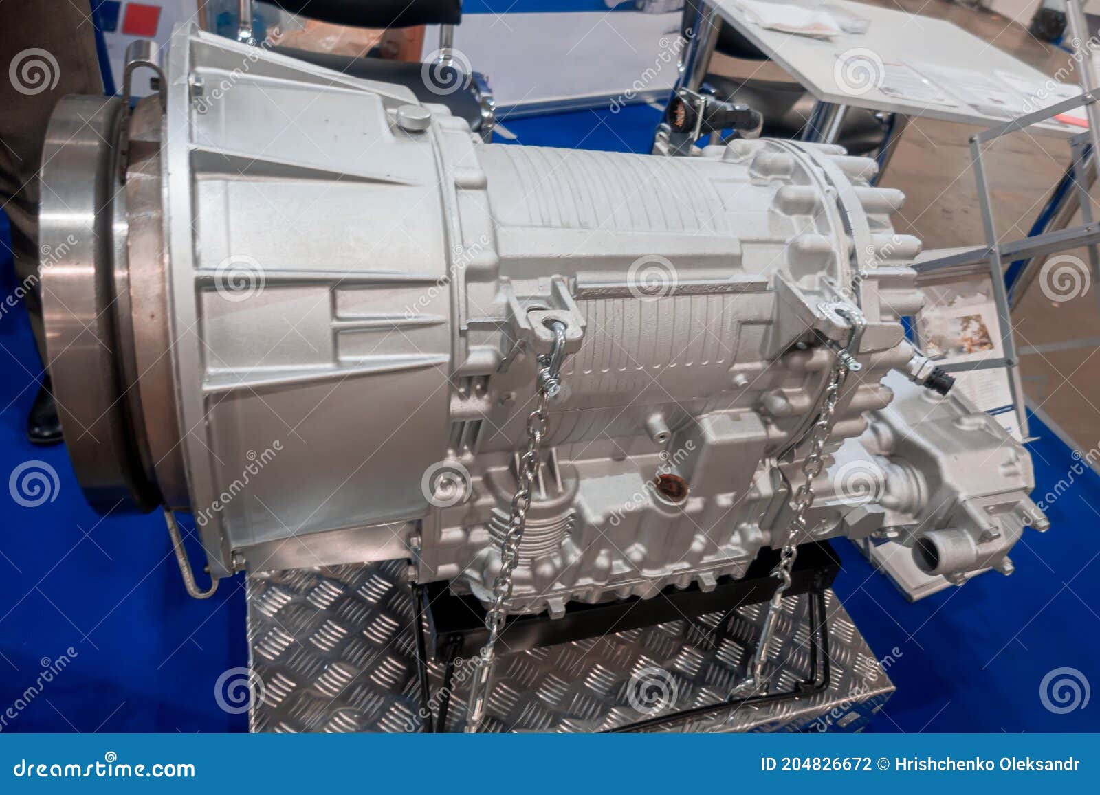 Heavy Duty Transmissions and Gearboxes. Fully Automatic Stock Photo ...