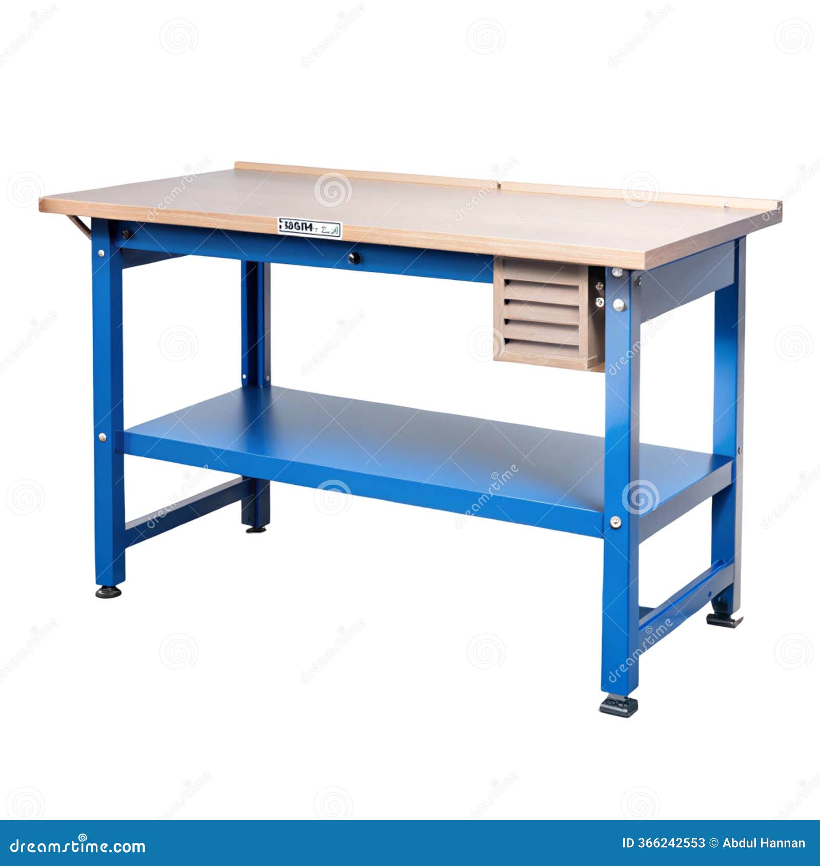 Workbench Isolated On White Background Royalty-Free Stock Photography ...