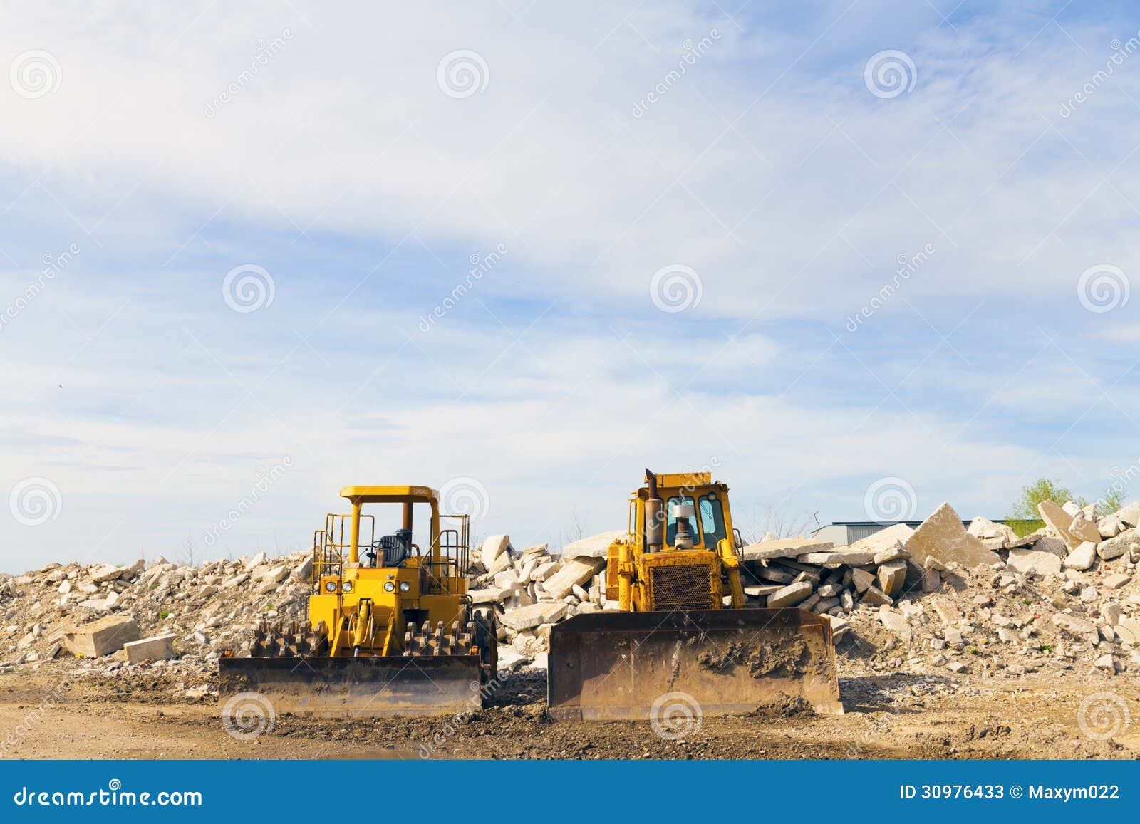 Heavy equipment stock image. Image of front, perspective - 30976433