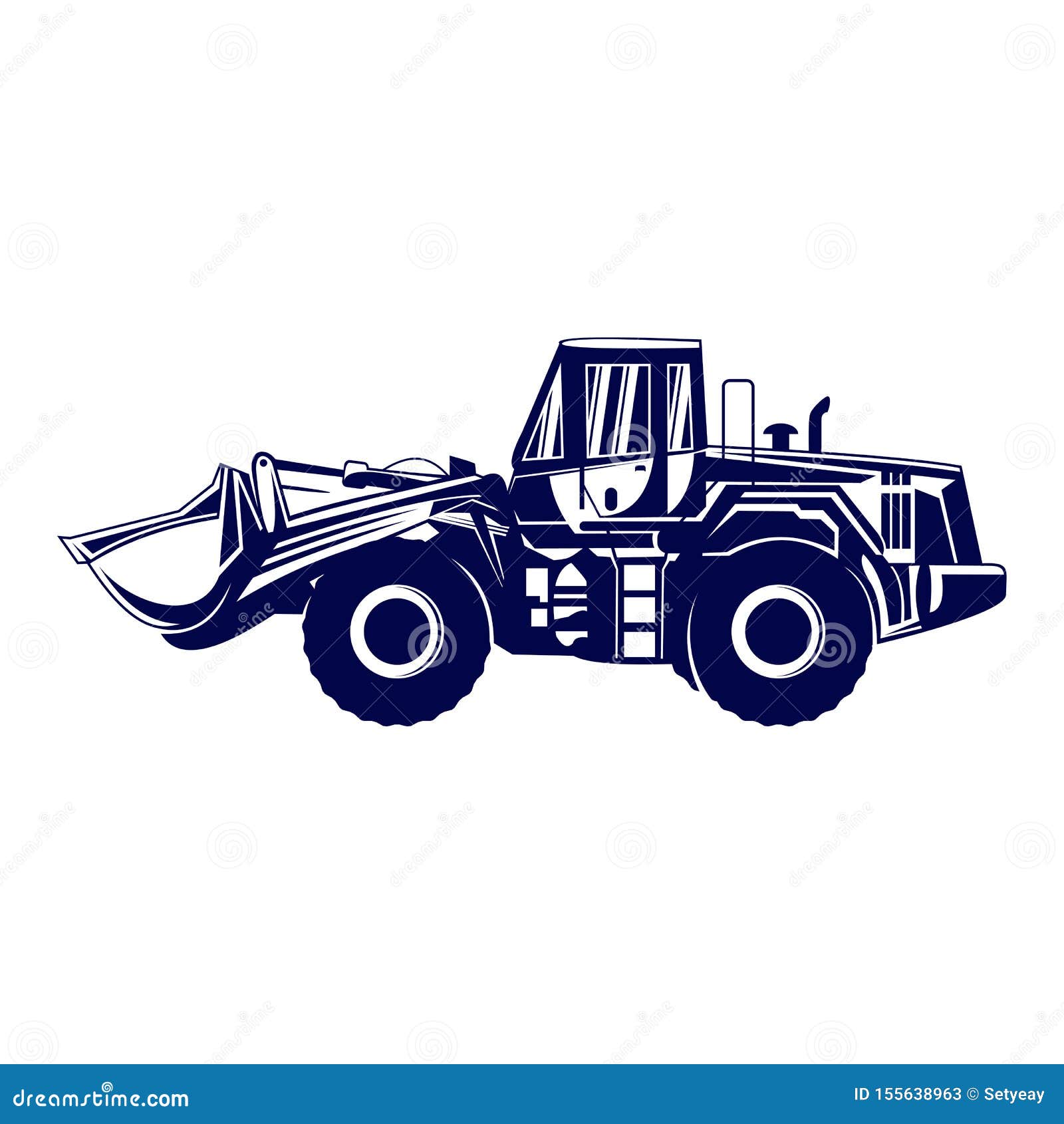 Heavy Equipment Logo Design Vector. Heavy Equipment Logo Template Stock ...