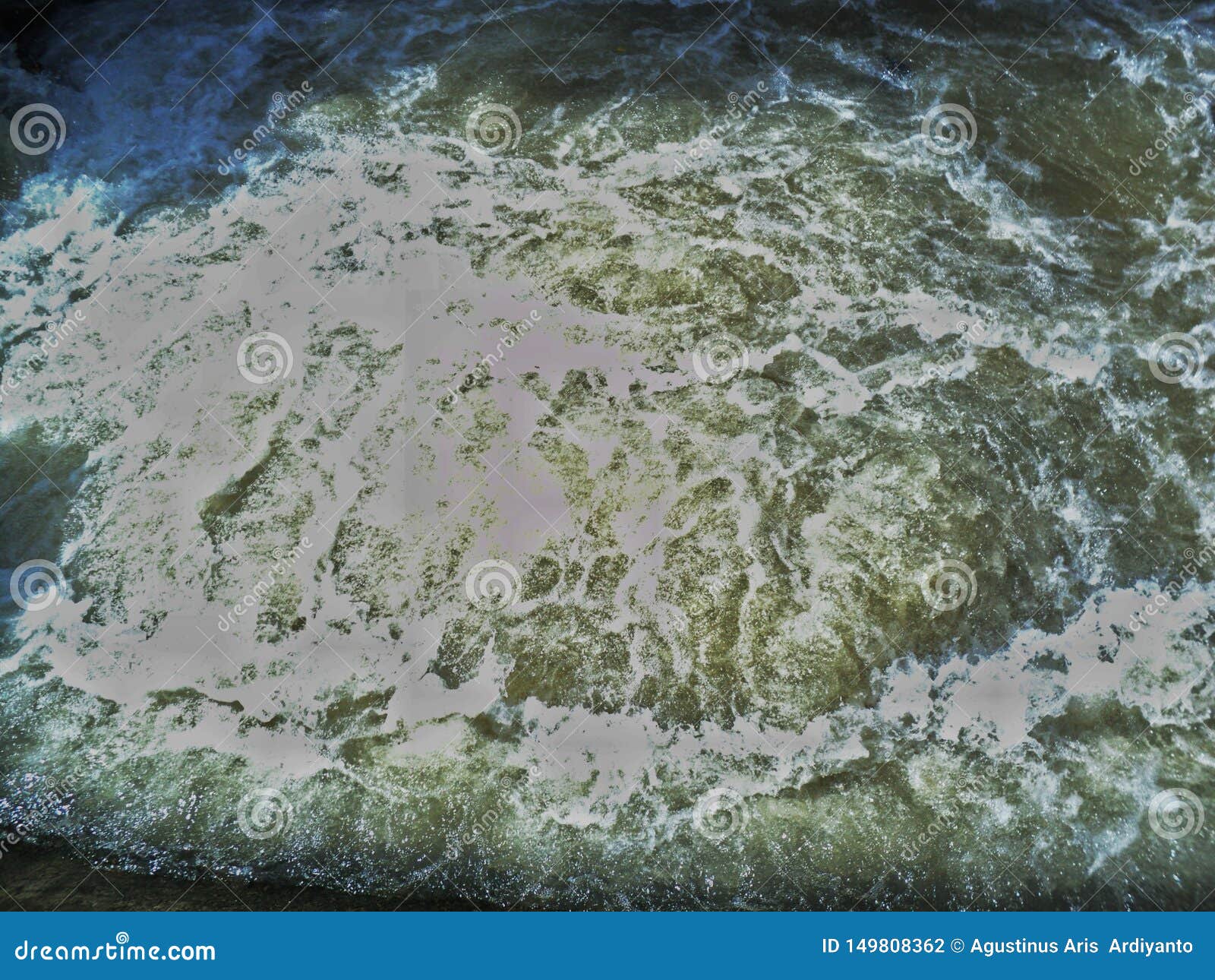 Heavy and Fast Flow of River Water Stock Photo - Image of droplet ...