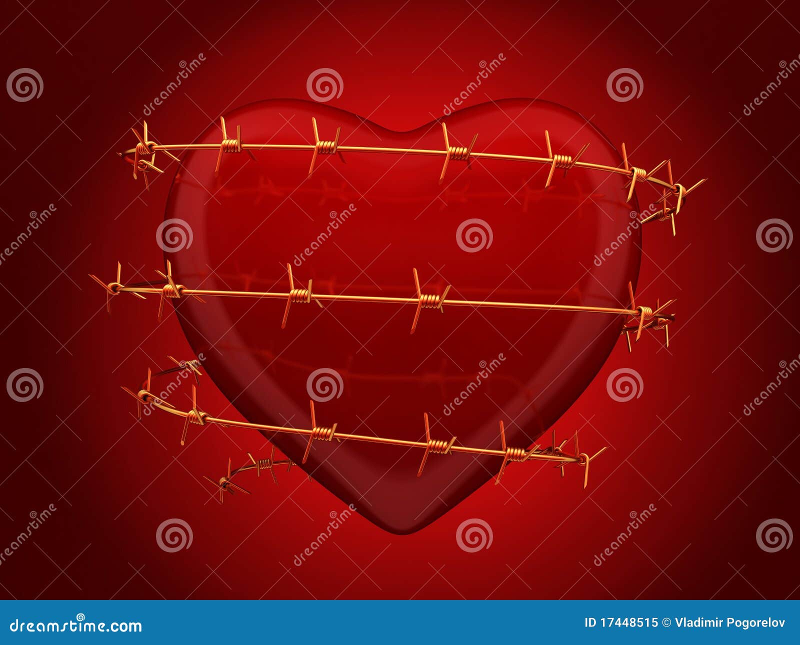With a heavy heart stock illustration. Illustration of metal - 17448515