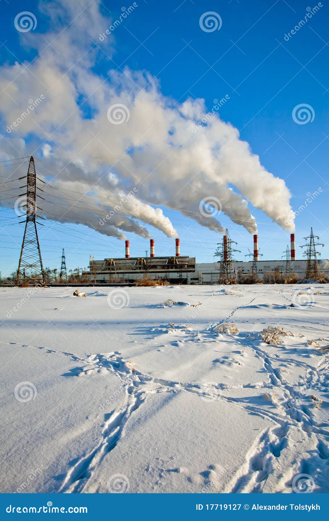 Heavy industrial pollution stock image. Image of industry - 17719127