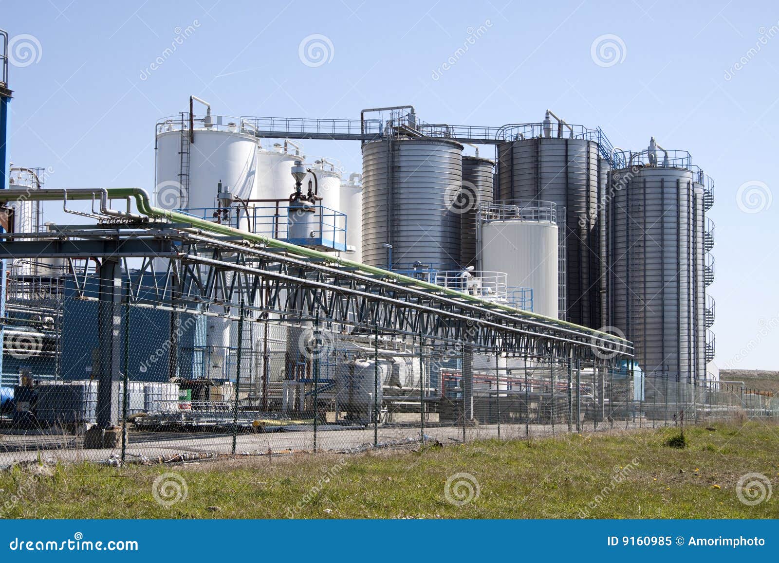 Heavy industry area stock image. Image of industry, industrial - 9160985