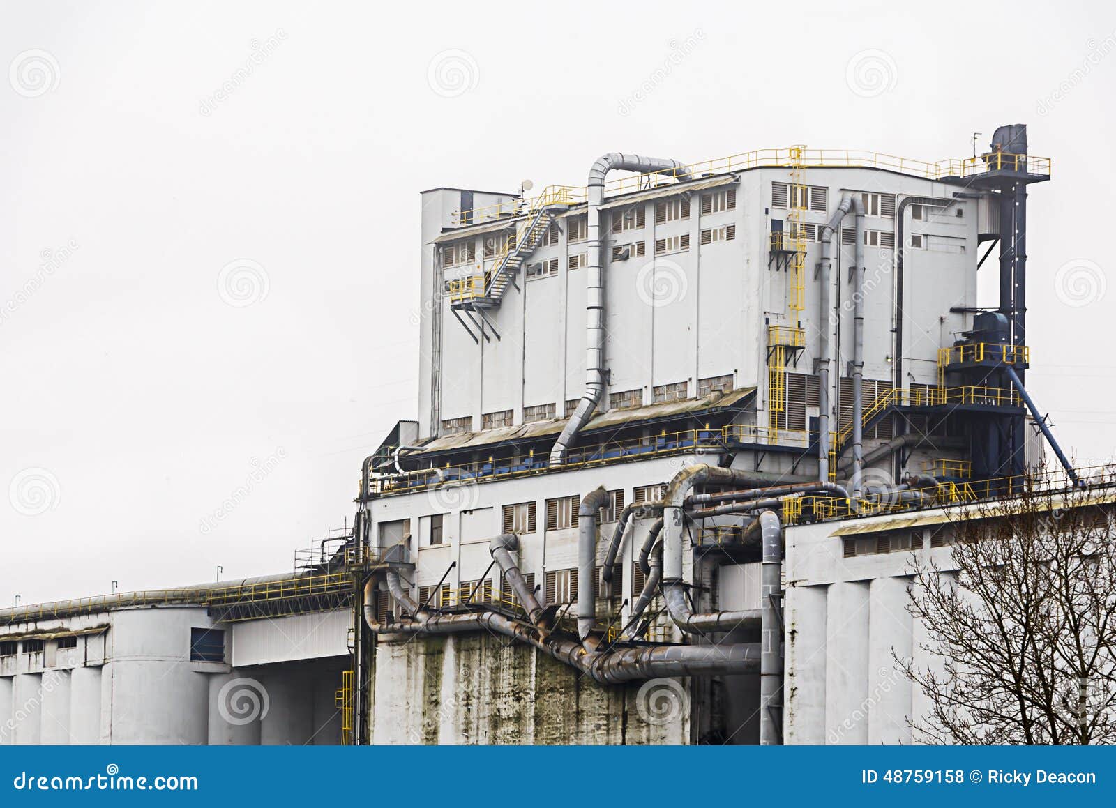 Heavy Industry Building stock photo. Image of heavy, manufacture - 48759158