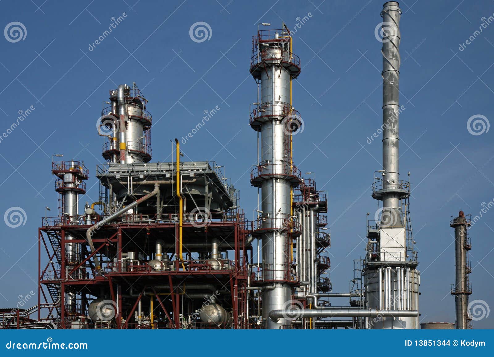 Heavy Industry Chemical Factory Stock Photo - Image of global, energy ...