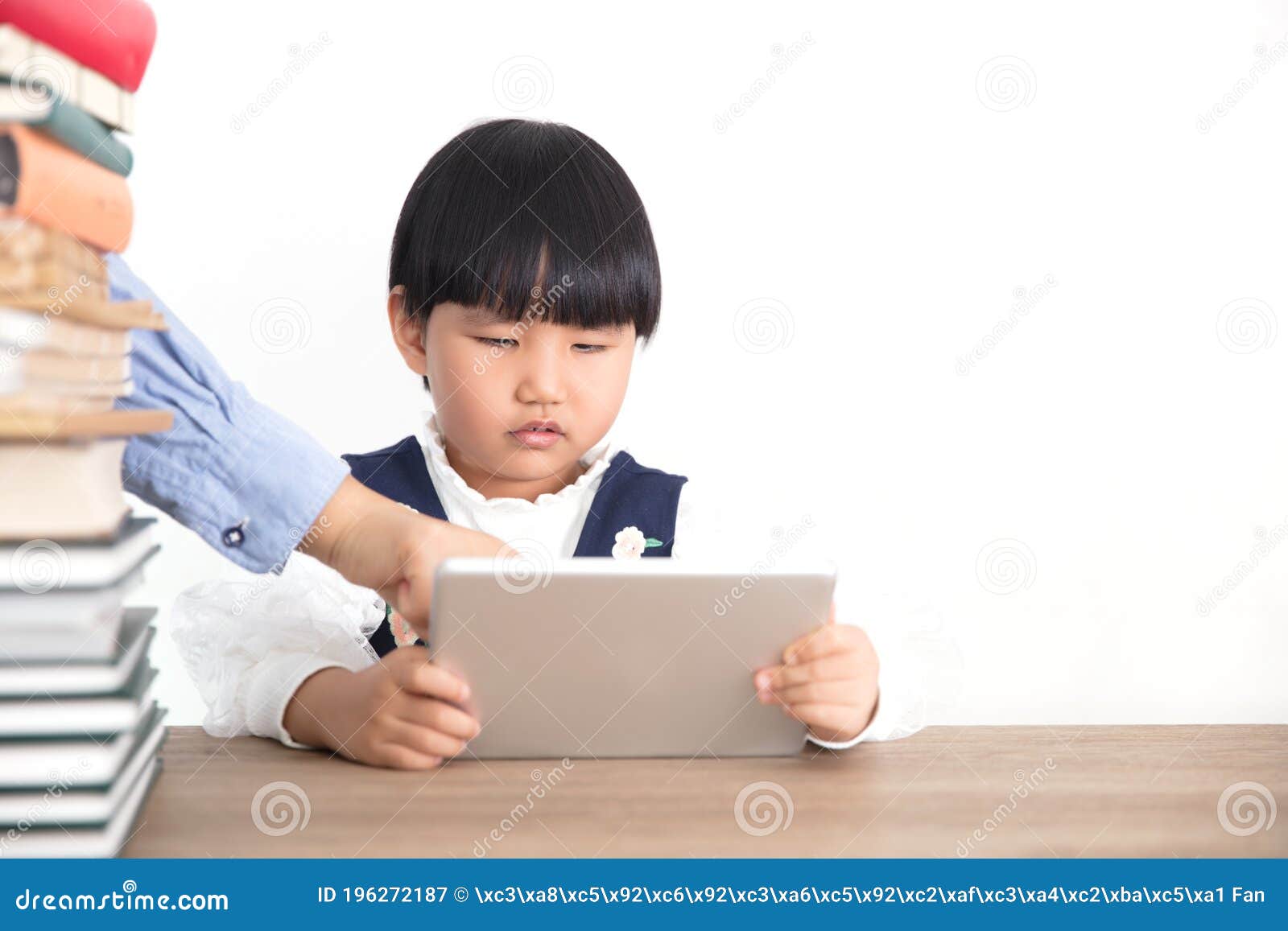 The Heavy Learning Burden of Chinese Children Stock Image - Image of ...