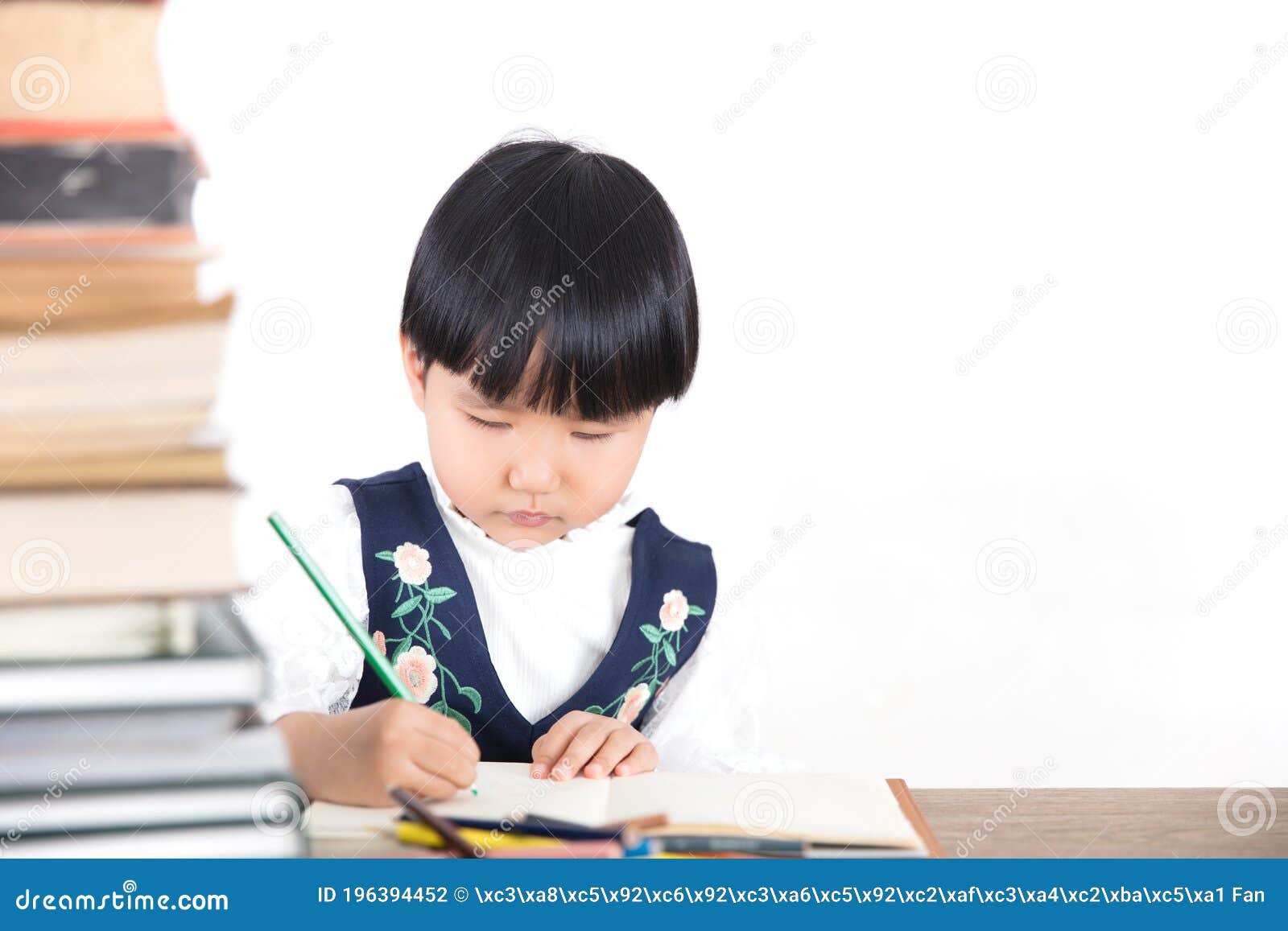 Heavy Learning after Class Resumption Stock Photo - Image of children ...