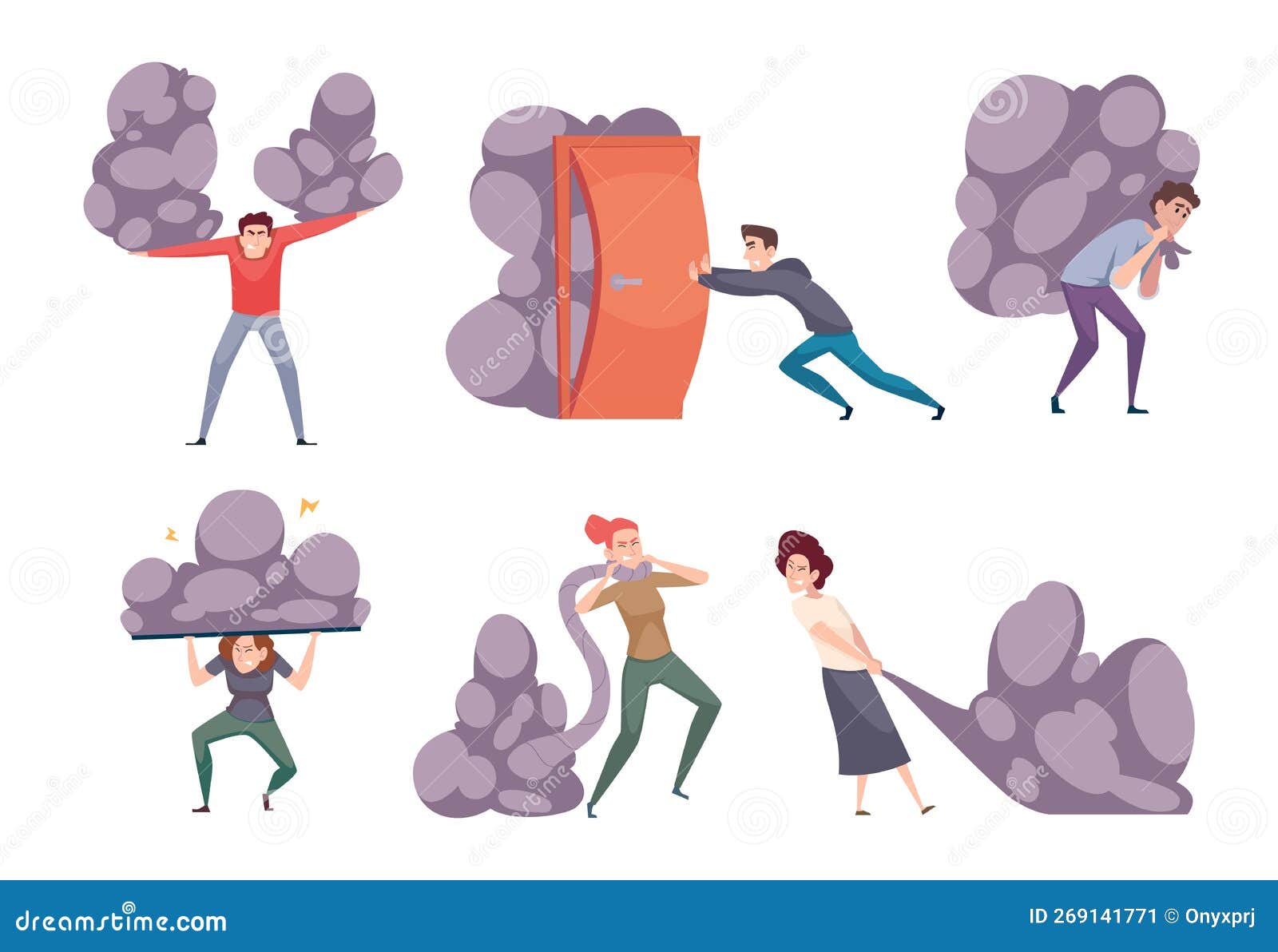 Heavy Life Problems. Overload Stressful Work Difficulty Overwhelming ...