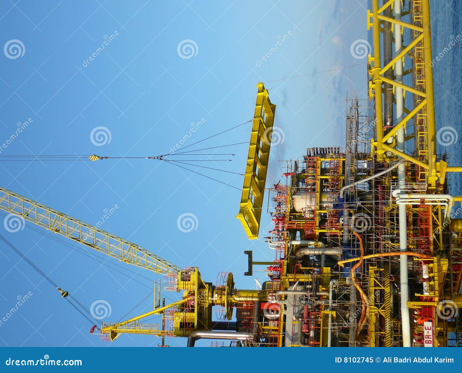 Heavy Lift stock image. Image of panel, working, ocean - 8102745