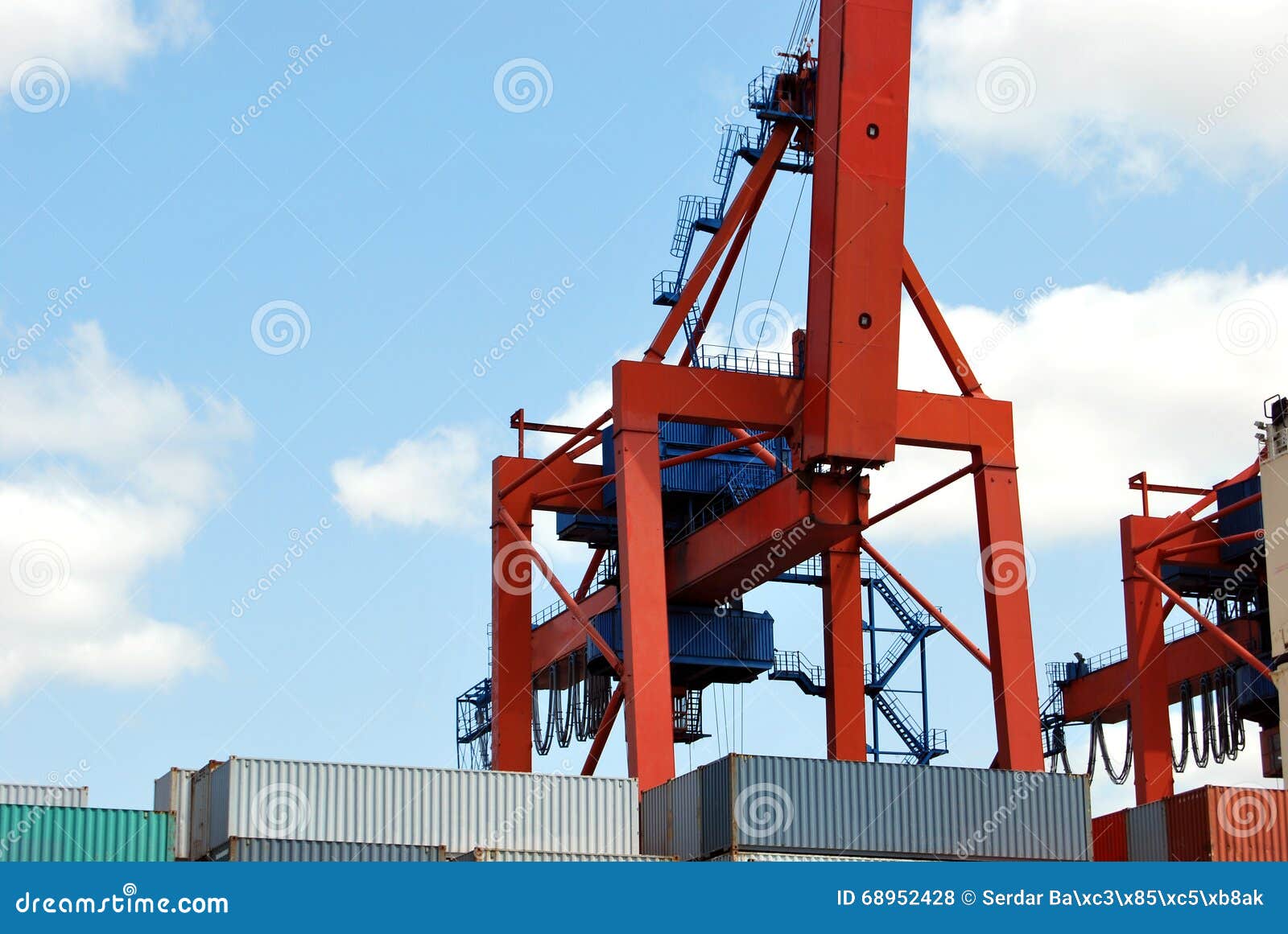 Heavy Lifting Crane stock photo. Image of harbor, shipyard - 68952428