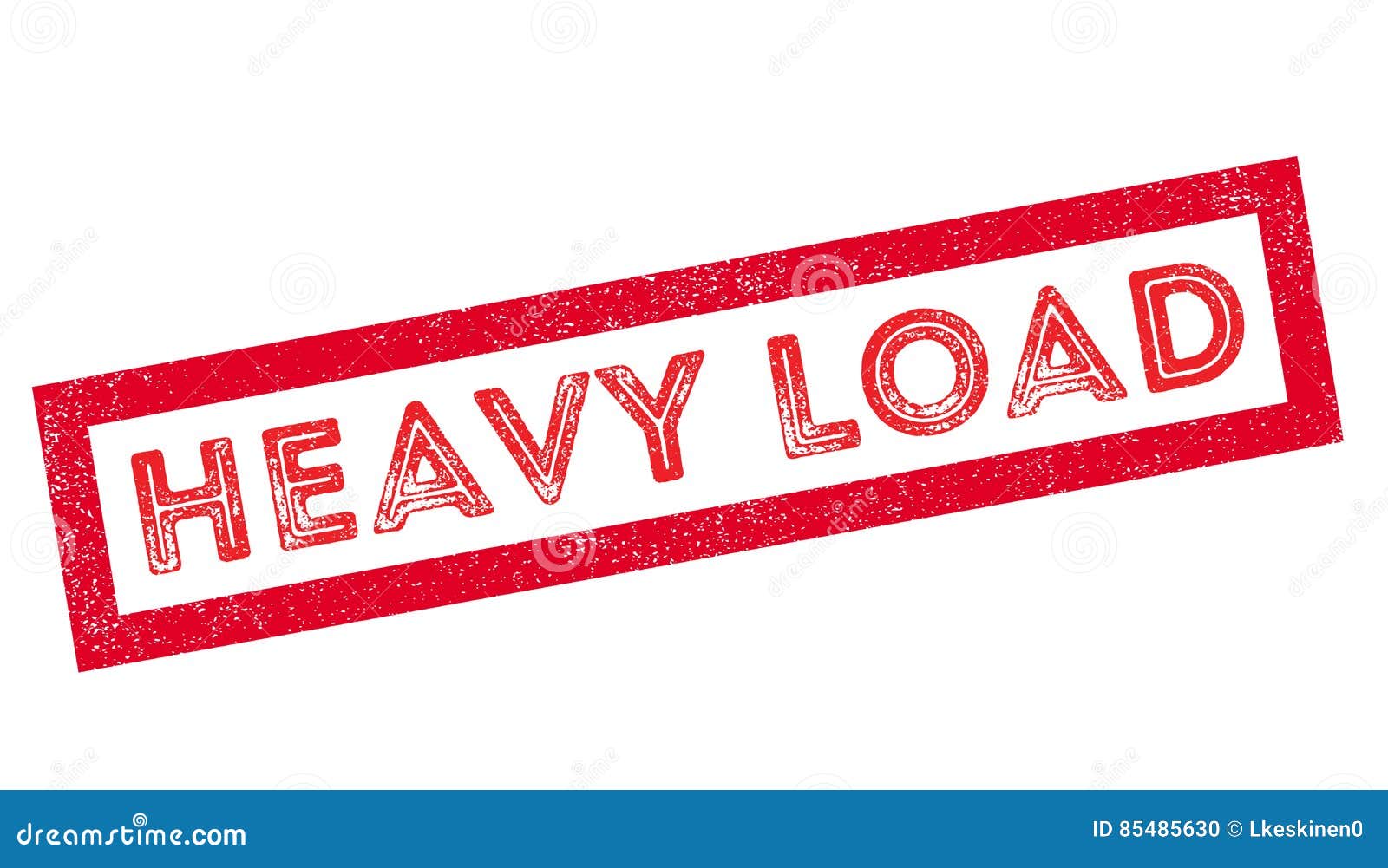 Heavy Load rubber stamp stock illustration. Illustration of massive ...