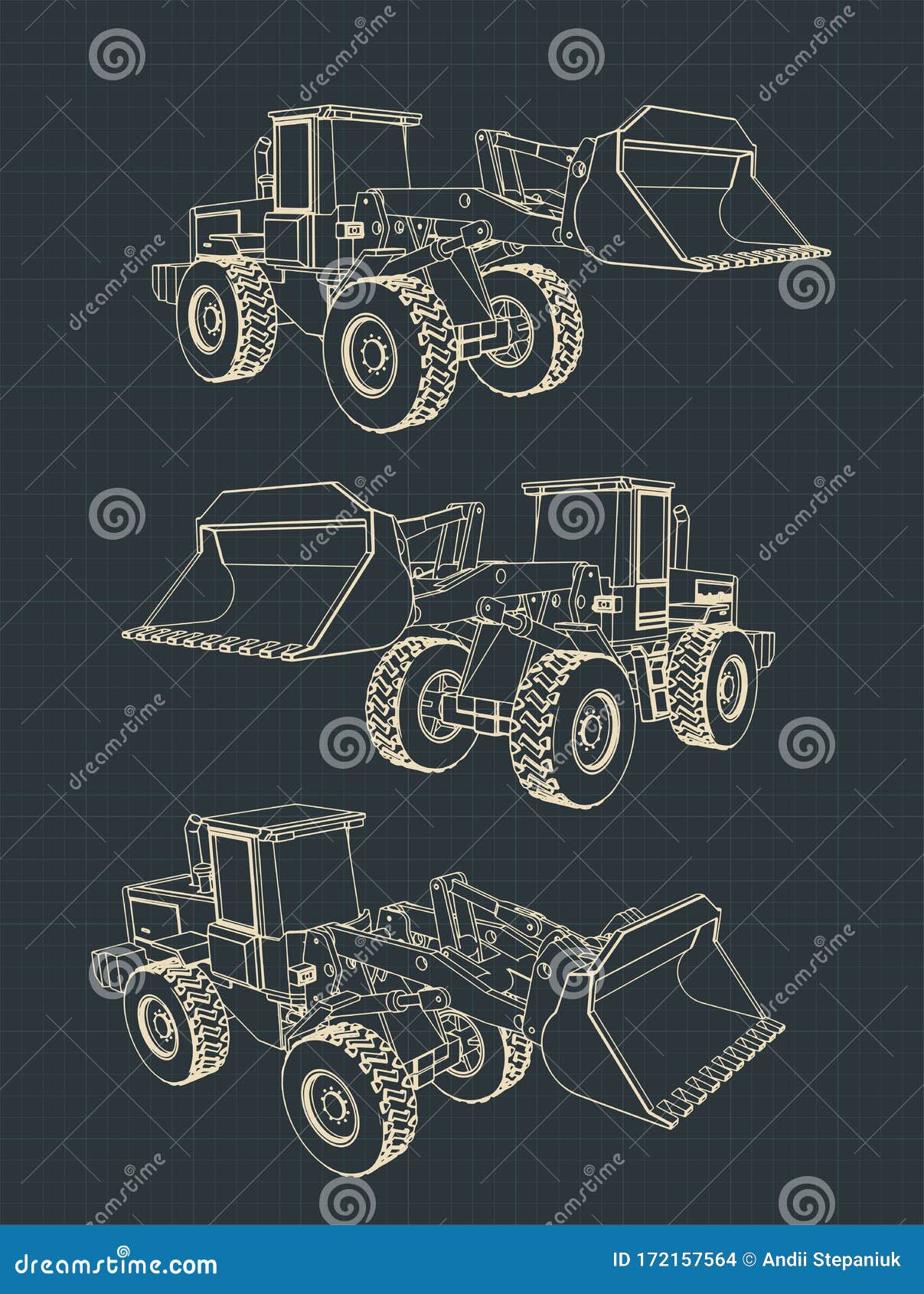 Loader Blueprints Stock Illustrations – 76 Loader Blueprints Stock ...
