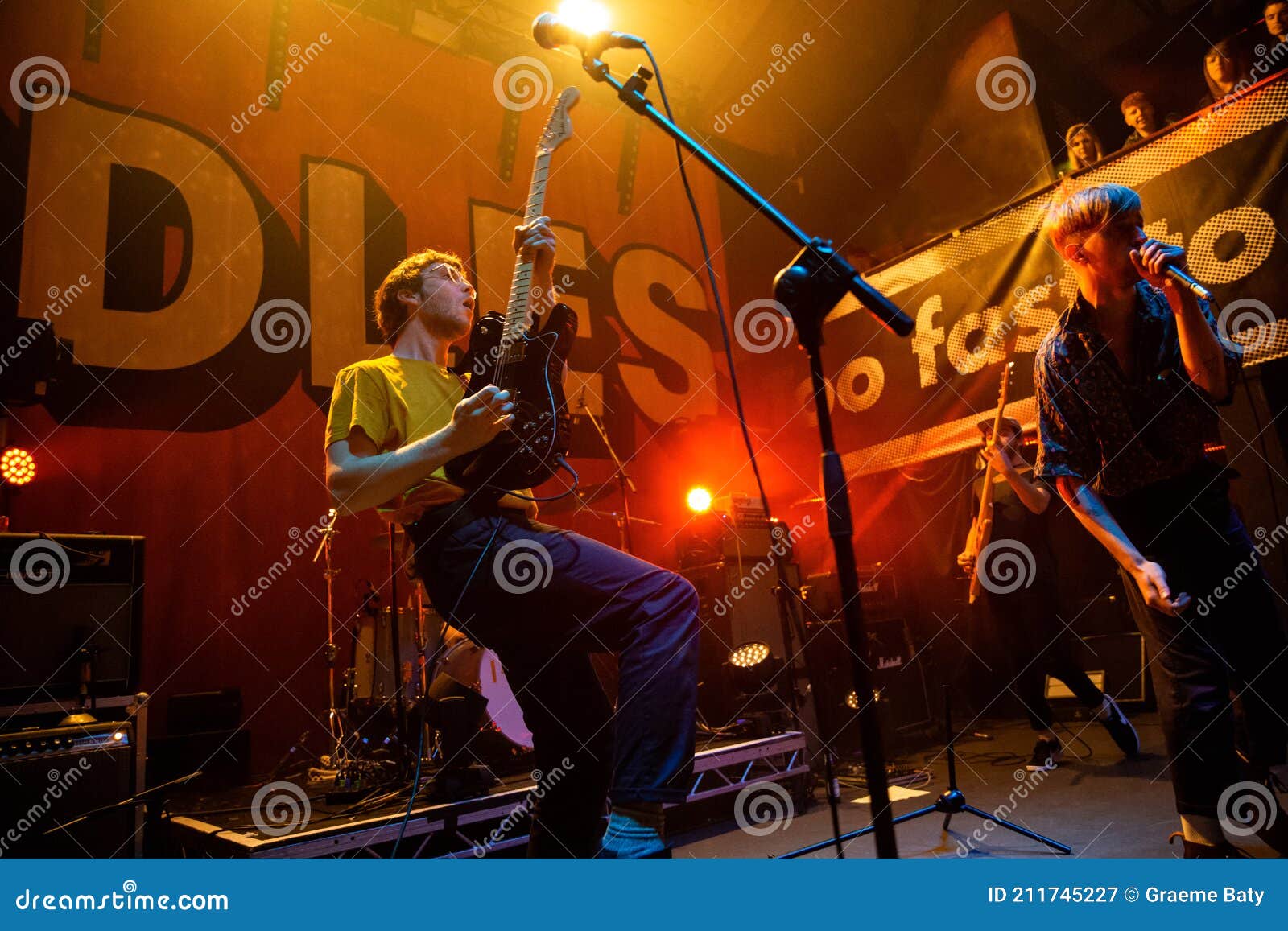 Heavy Lungs Band. Live at Newcastle Riverside Editorial Photography ...